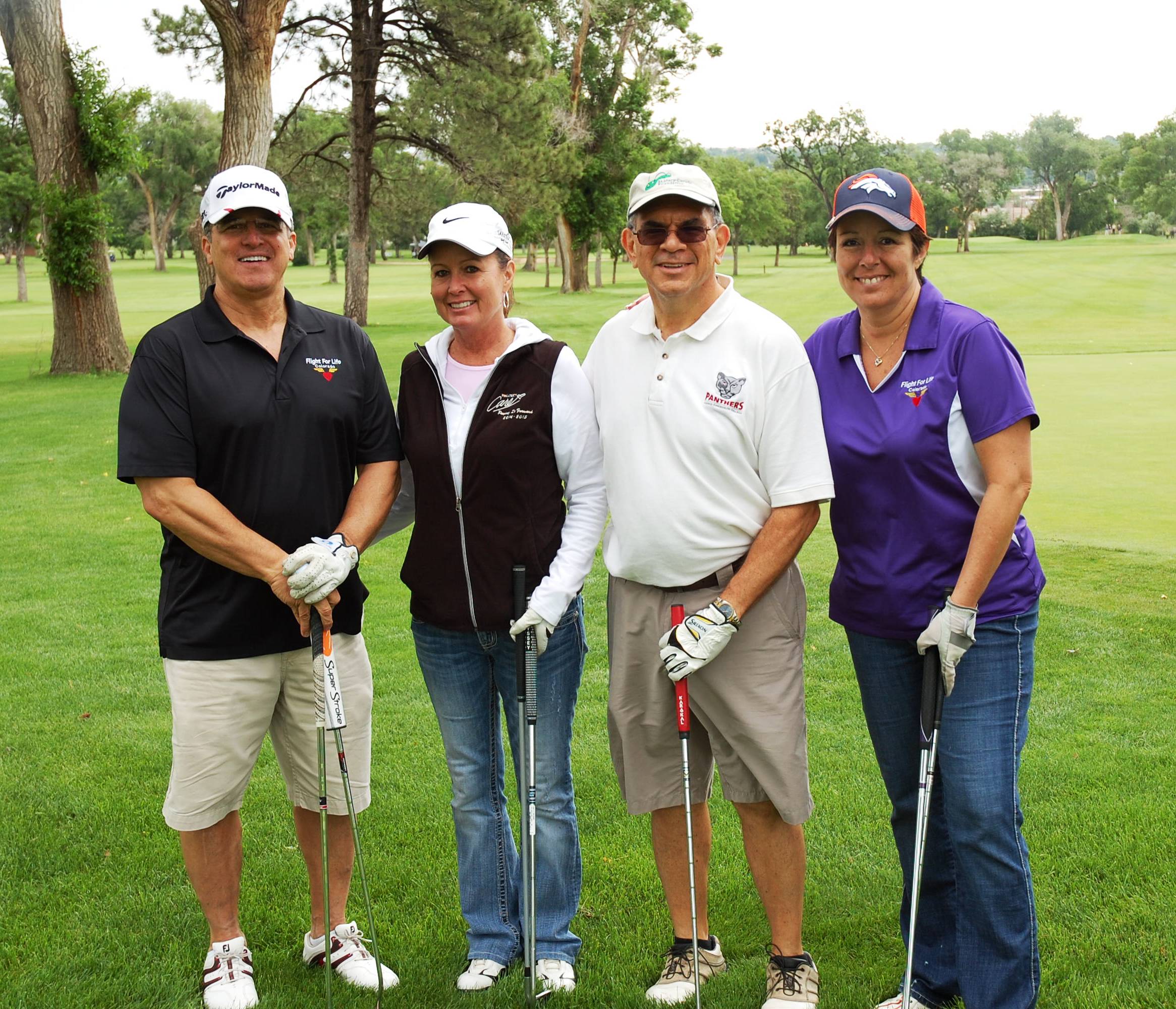 Mike Cafasso, left, Brenda Passarelli, Joe Miller, Ronda Gasperetti