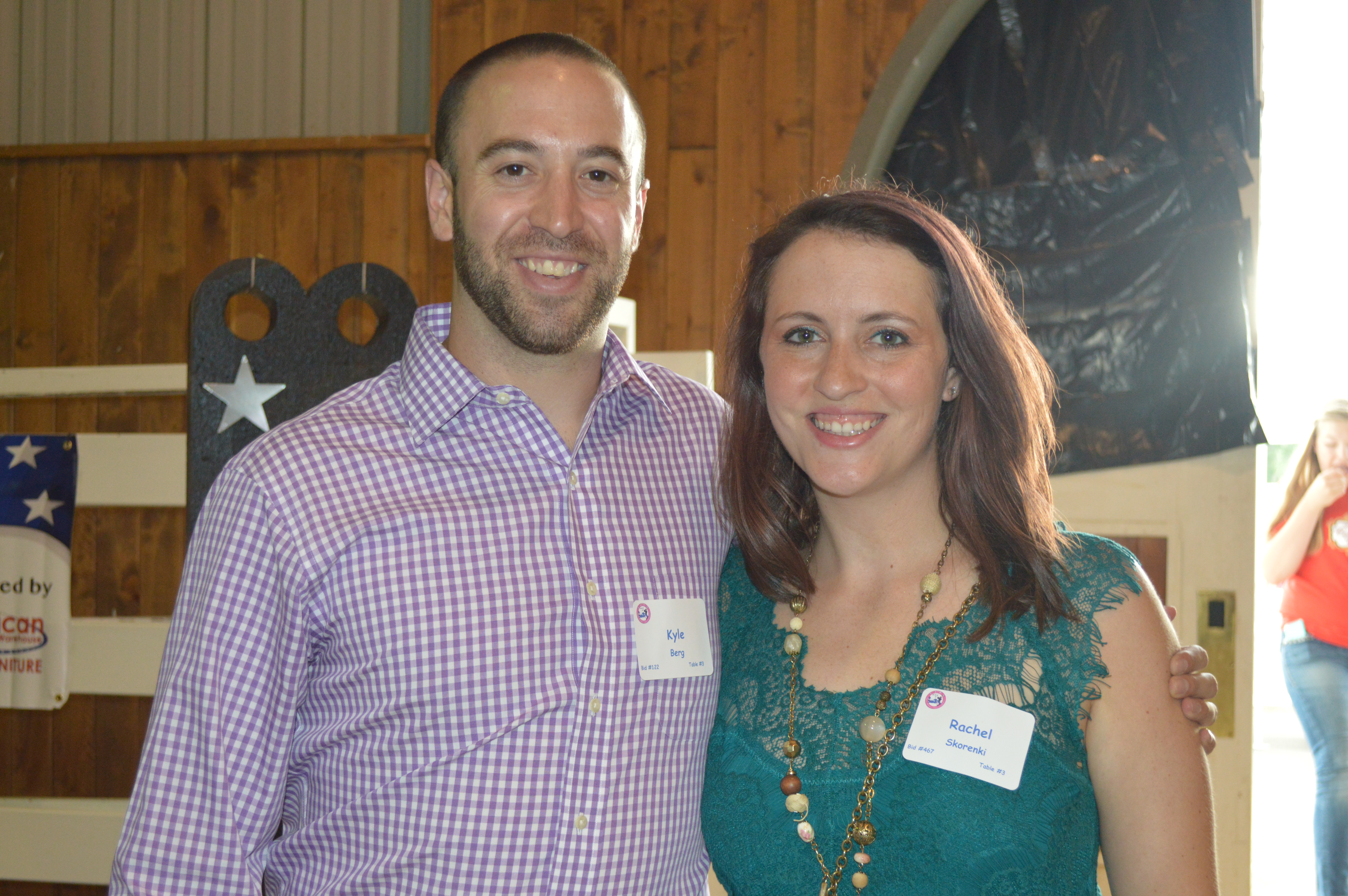 Kyle Berg and Rachel Skorenki