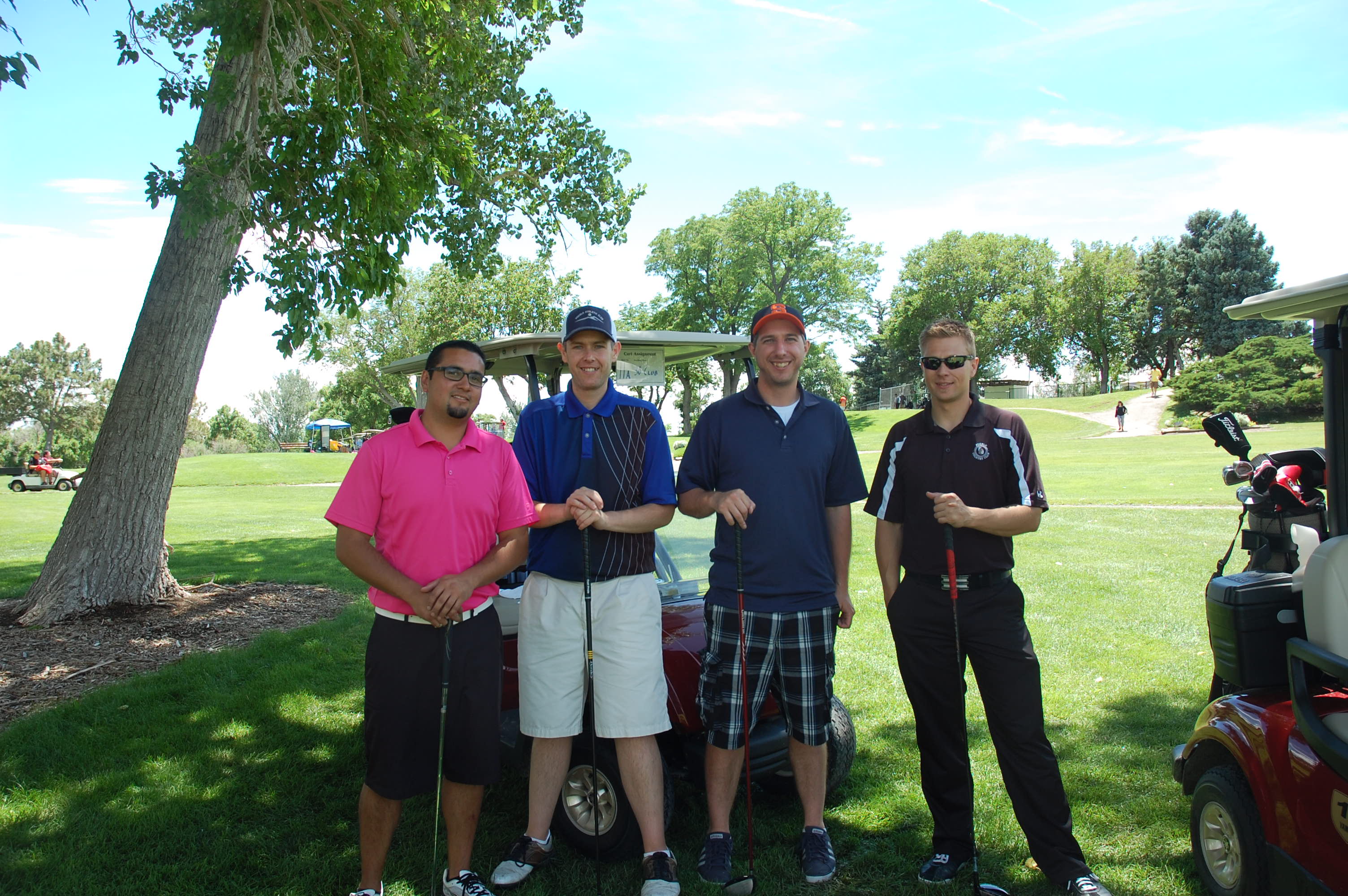 Vince Lopez, left, Jason Coppolella, Danny Beaudry, Chad Heberly