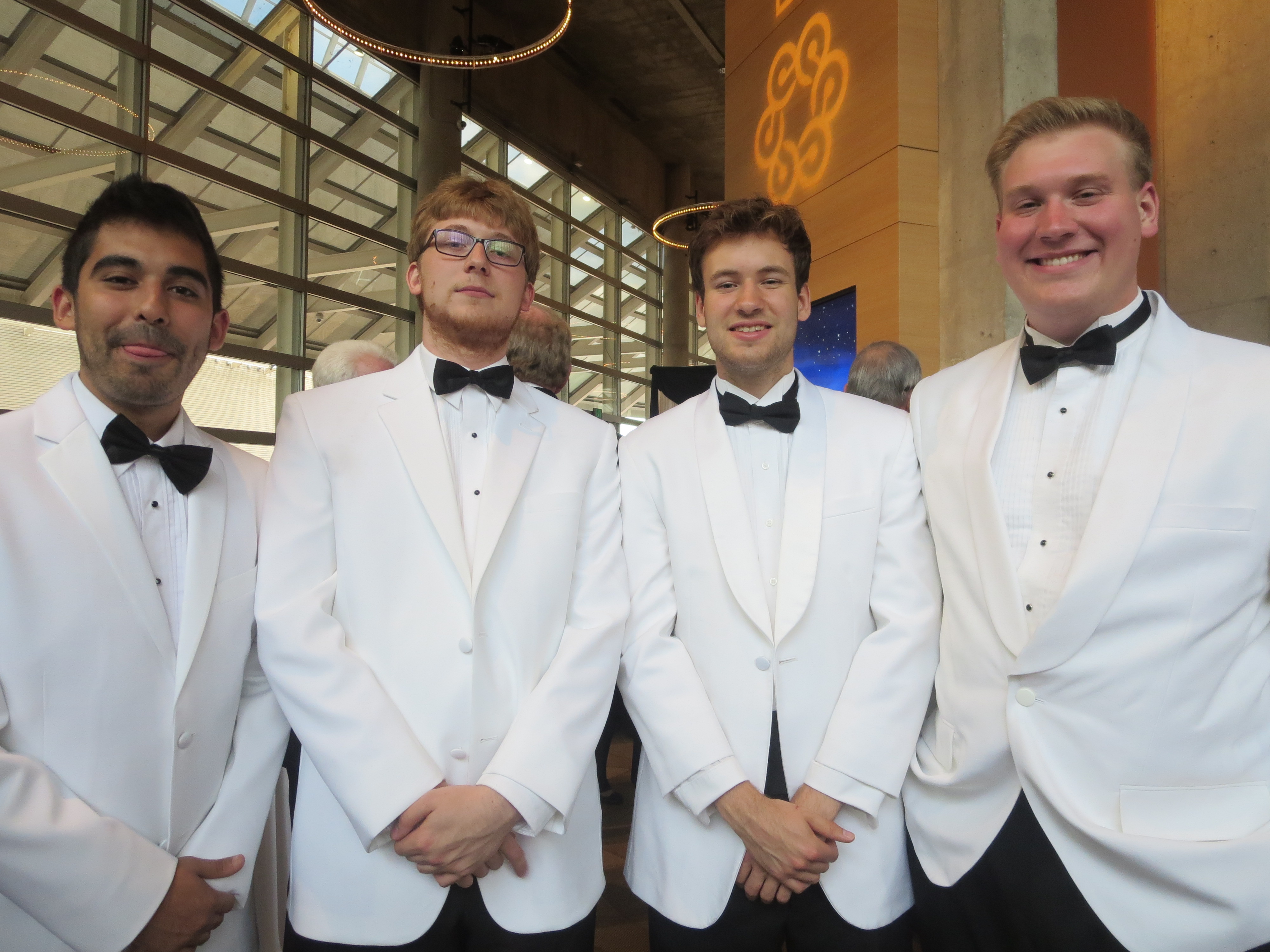 L to R: Edwardo Rios, Christian Zimmerman, Tim Padgett, Matthew Ross
