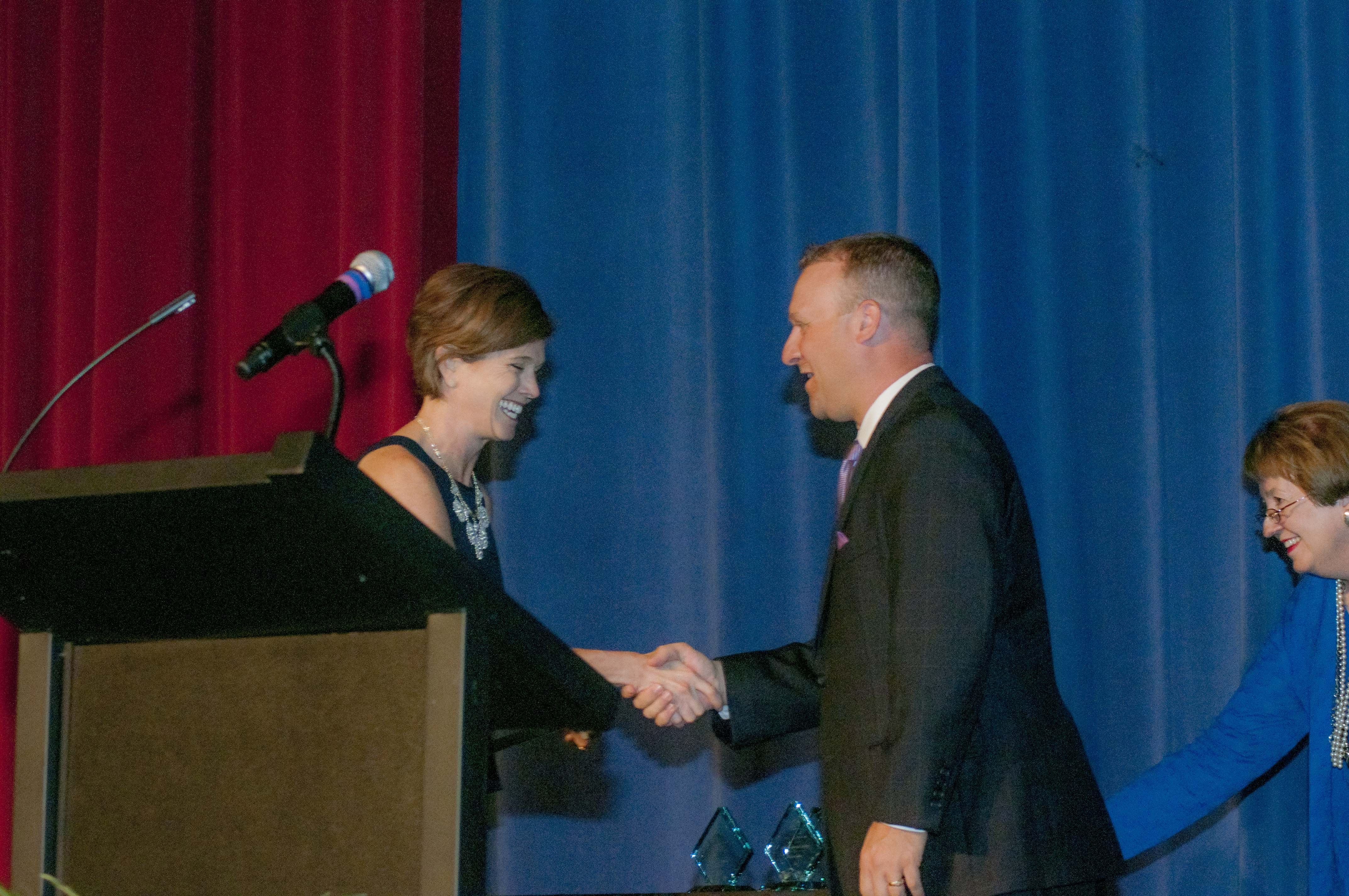 Sally Hybl received the S. Jerrard Smith Community Service Award