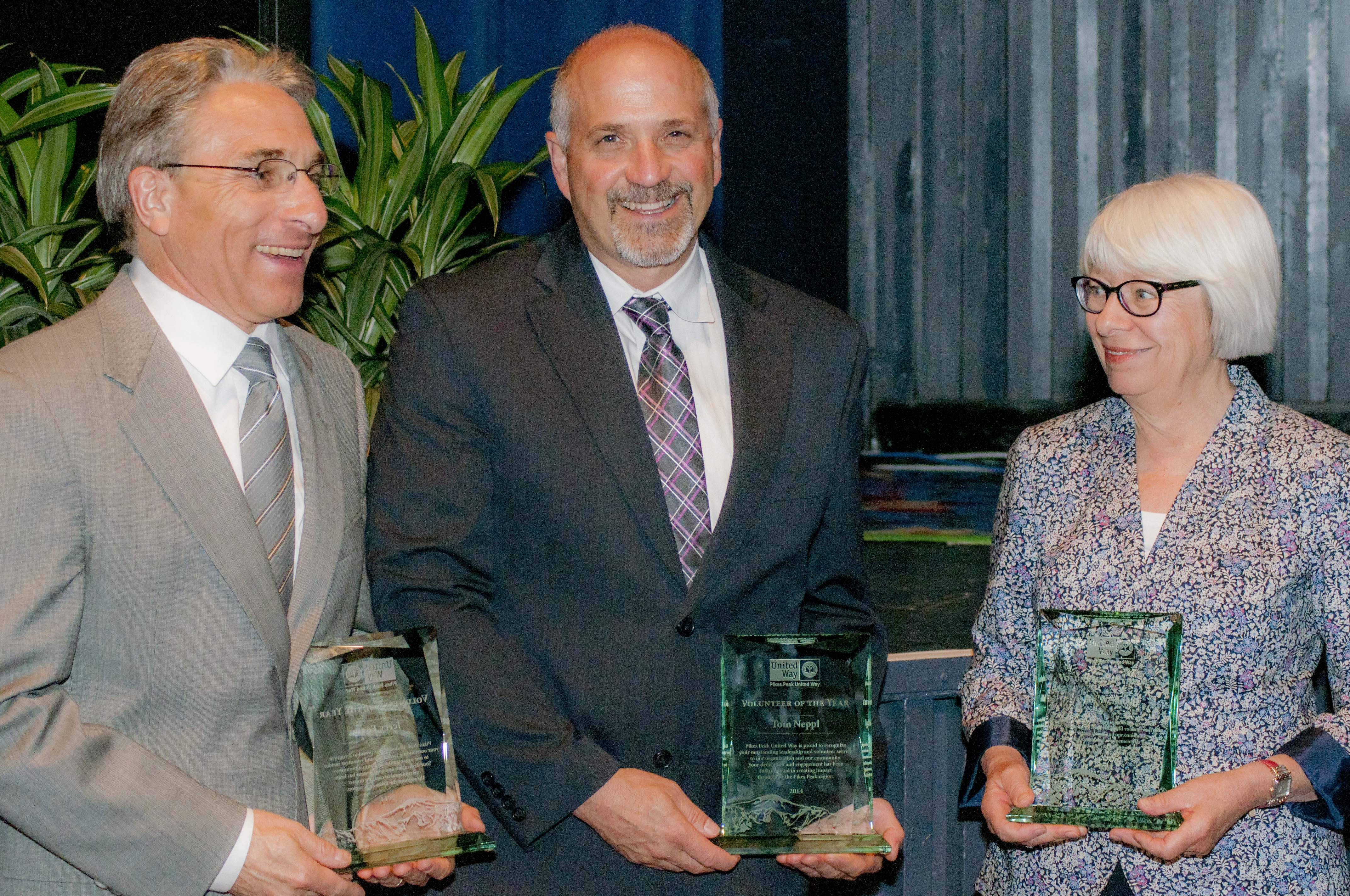 Award Winners: Jerry Forte, Tom Neppl, Jan Weiland