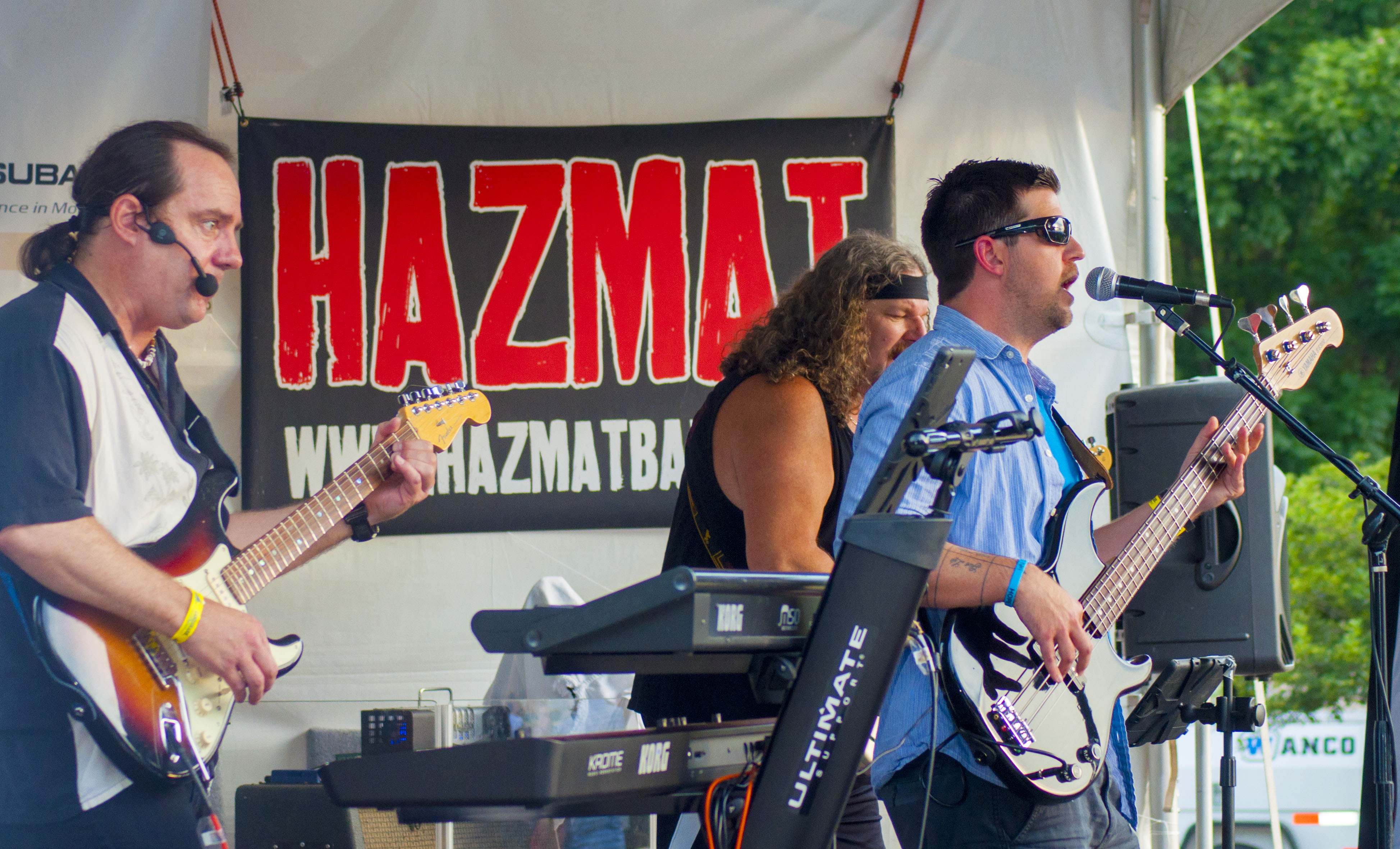 The Hazmat Band provided musical entertainment
