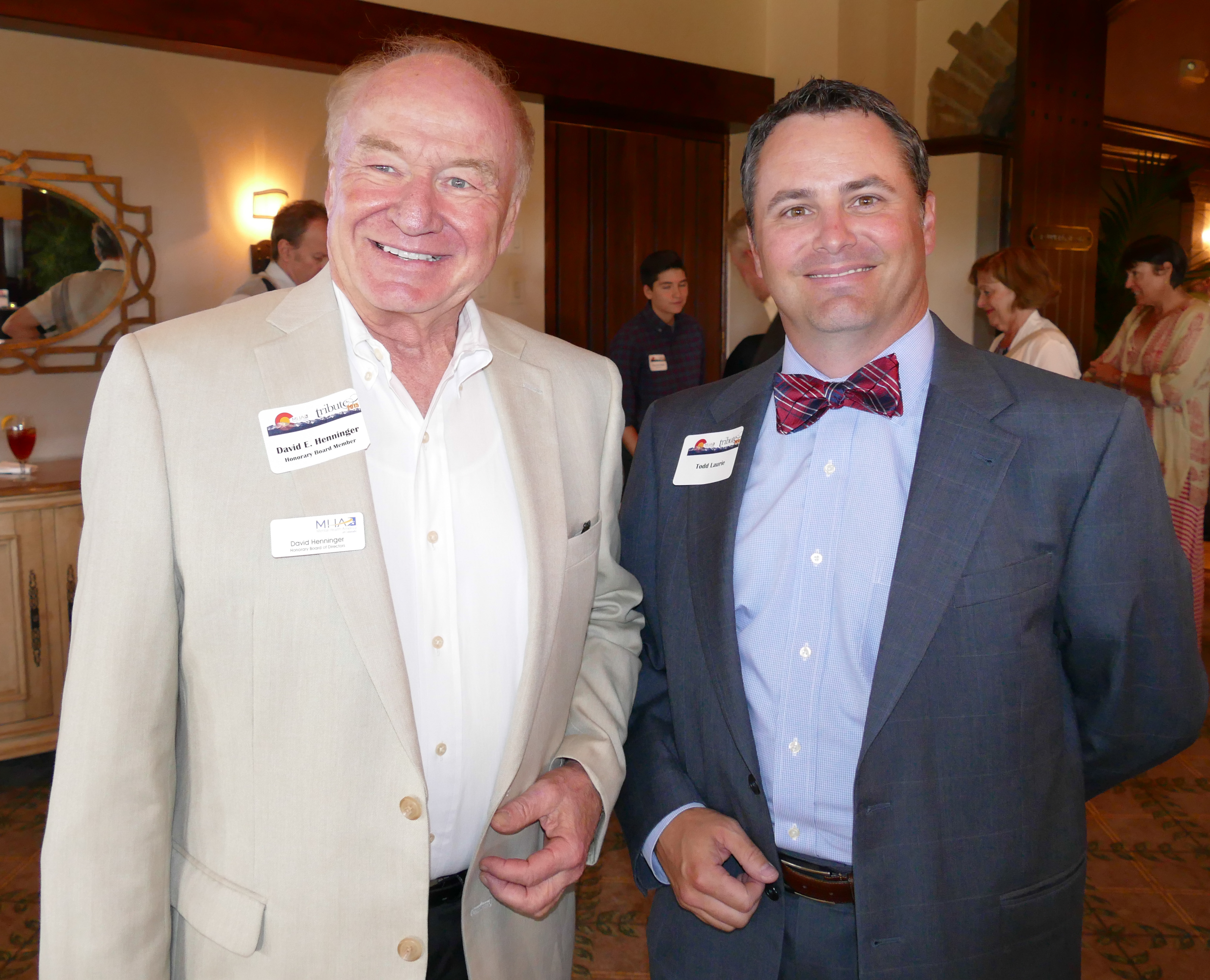 David Henninger, left, and Todd Laurie