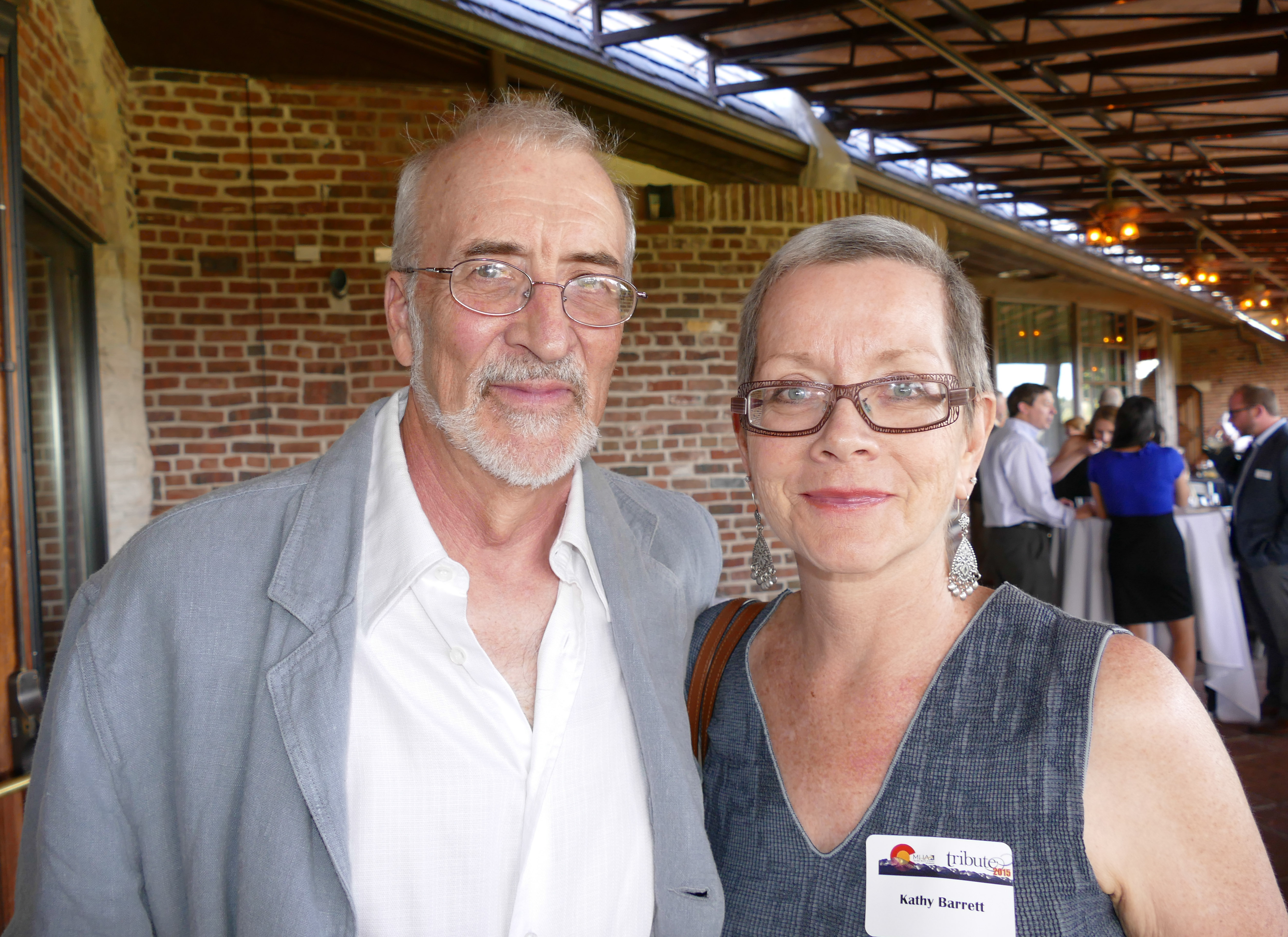 Dr. Tom Barrett and his wife Kathy Bartlett