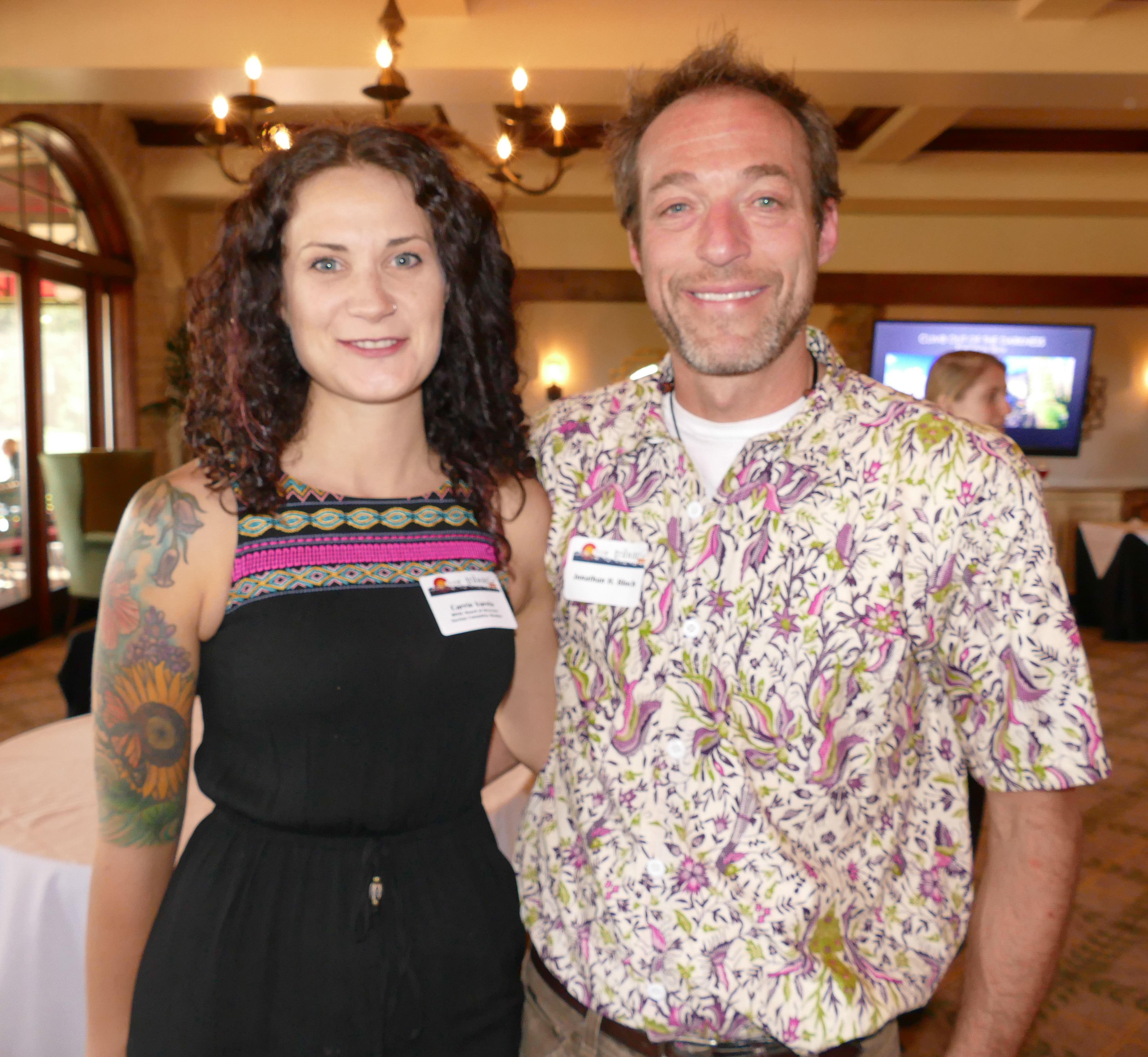 Carrie Varela and Jonathan Bloch