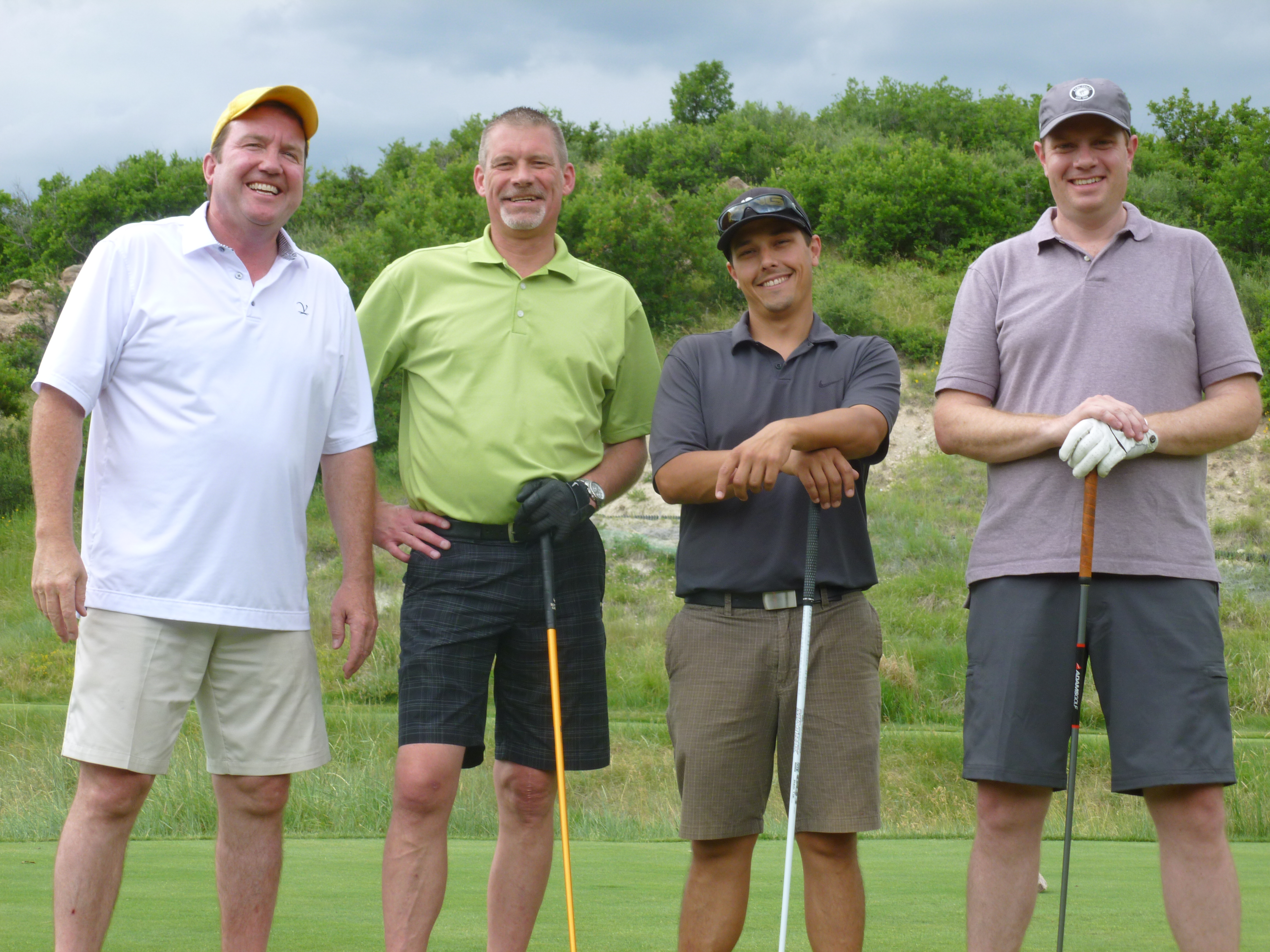 (l to r): Mark Tiernan, Eric Gray, RJ Rockford and Ryan Locke