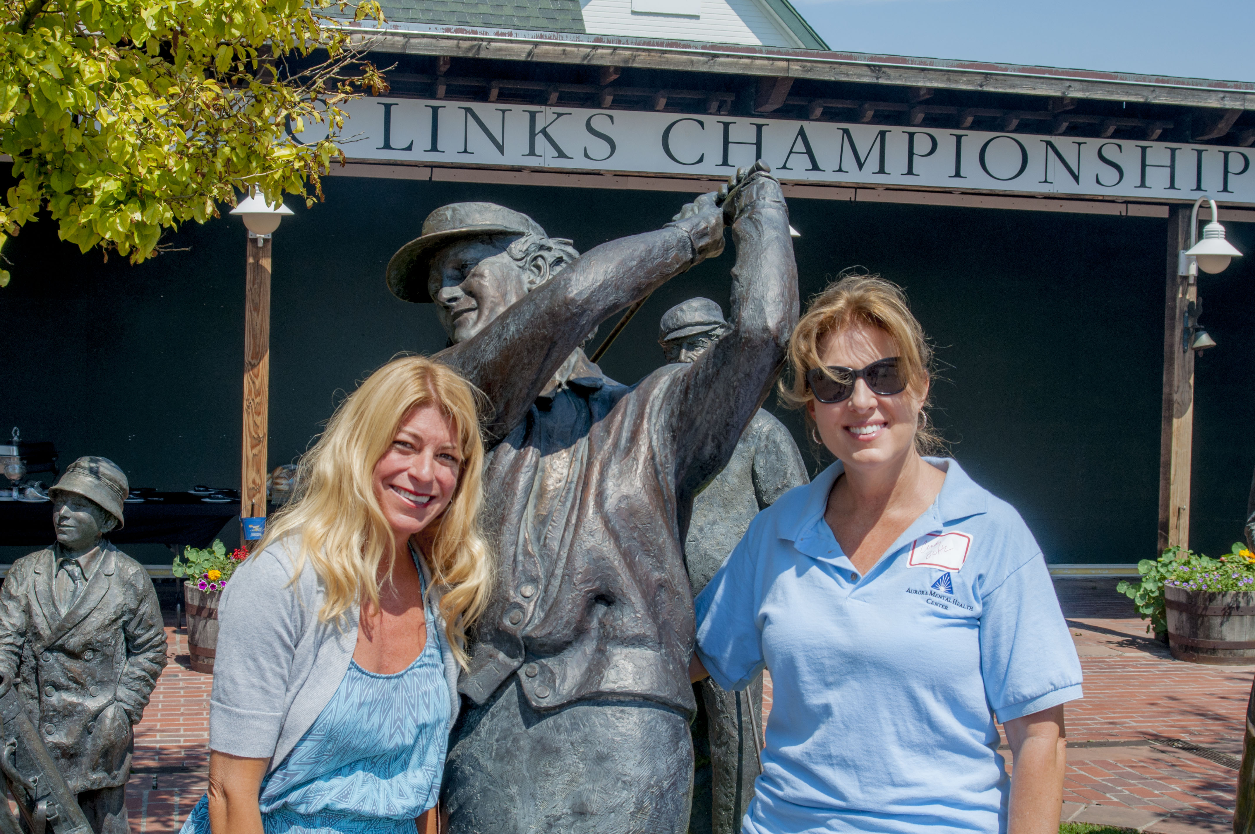 Staff Members Heather Dolan and Cindy Bohl