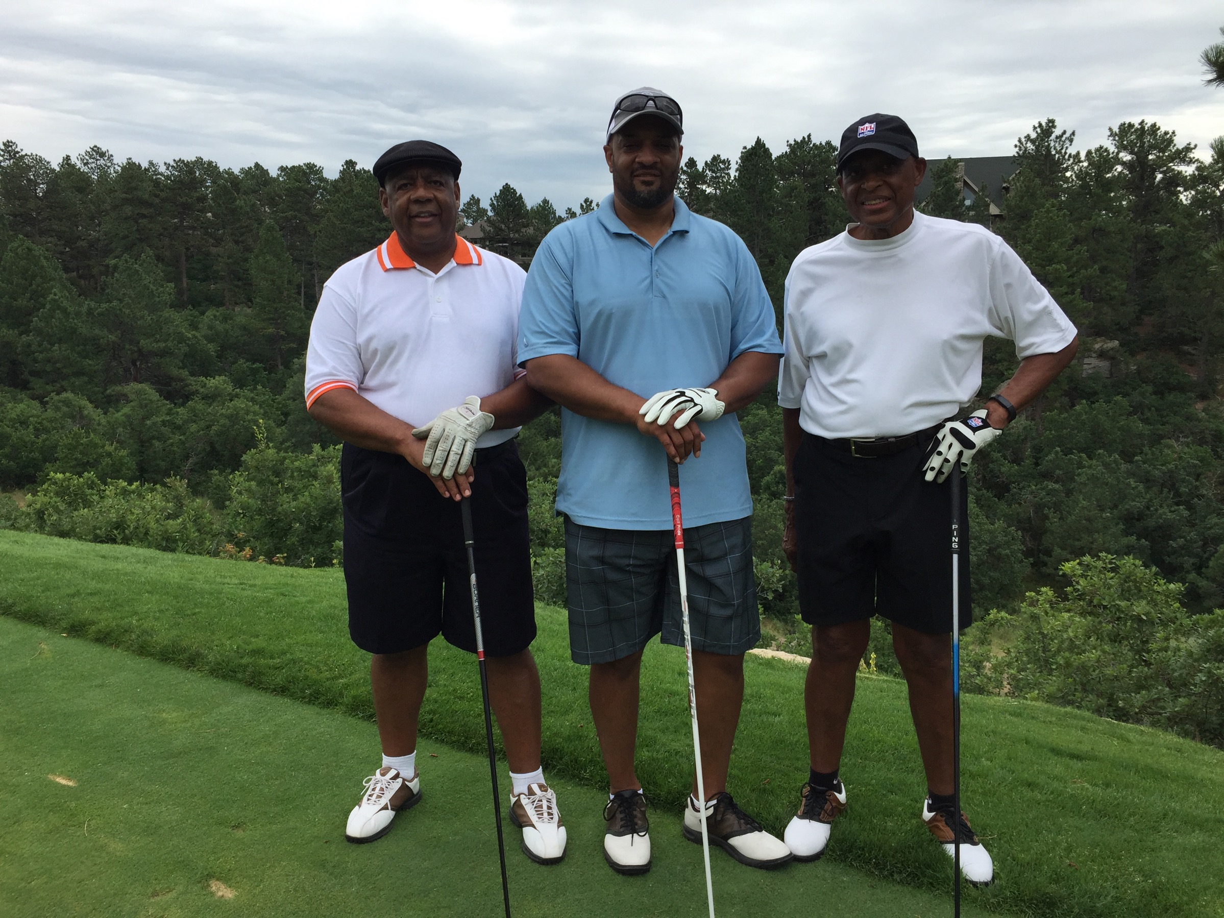 Mark Hatcher, Leroy Mitchell, and Charles Mitchell