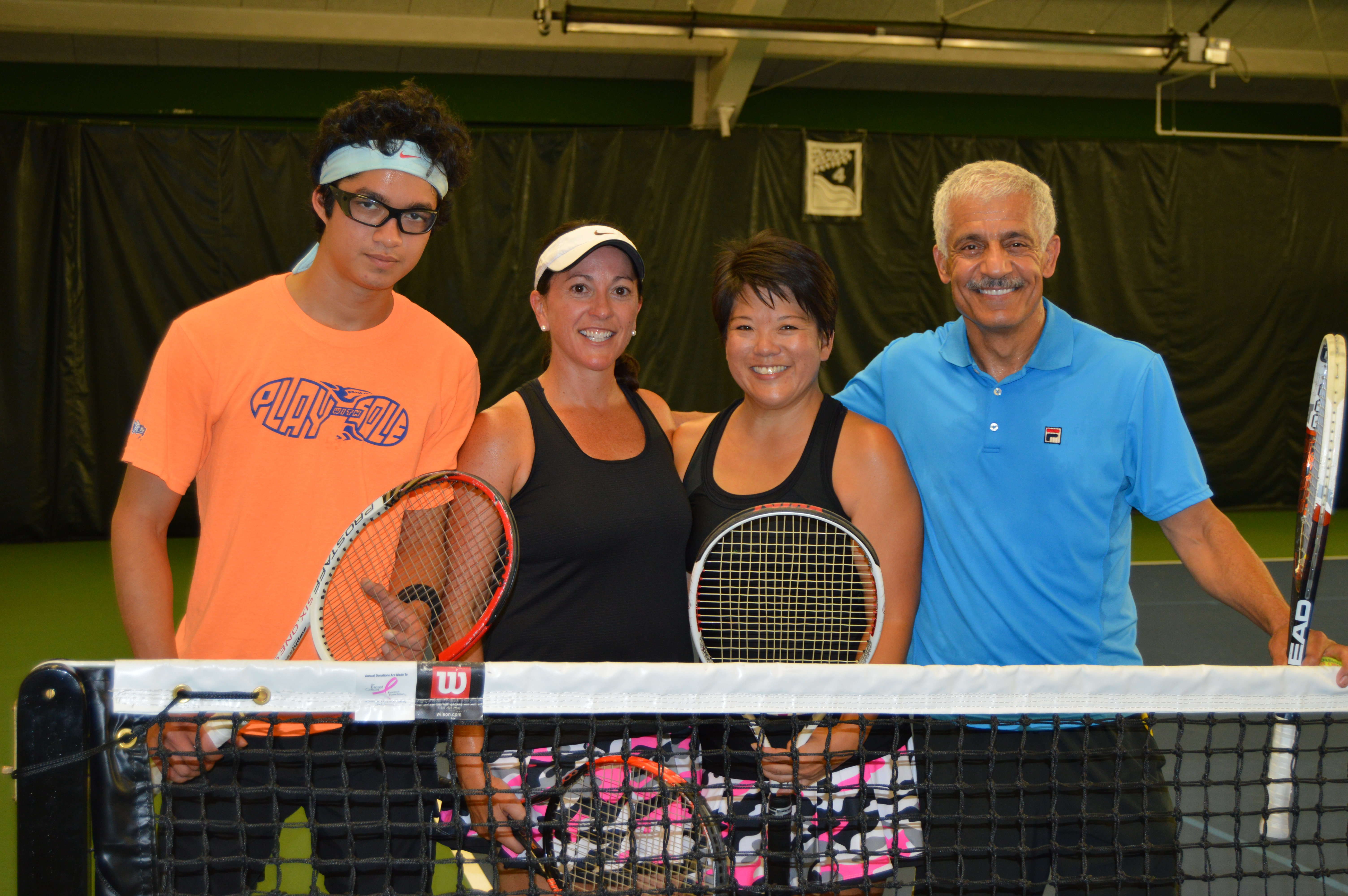 (l to r): Ben Soper, Adrienne Oliver, Susan Bolton and Resa Esfahani