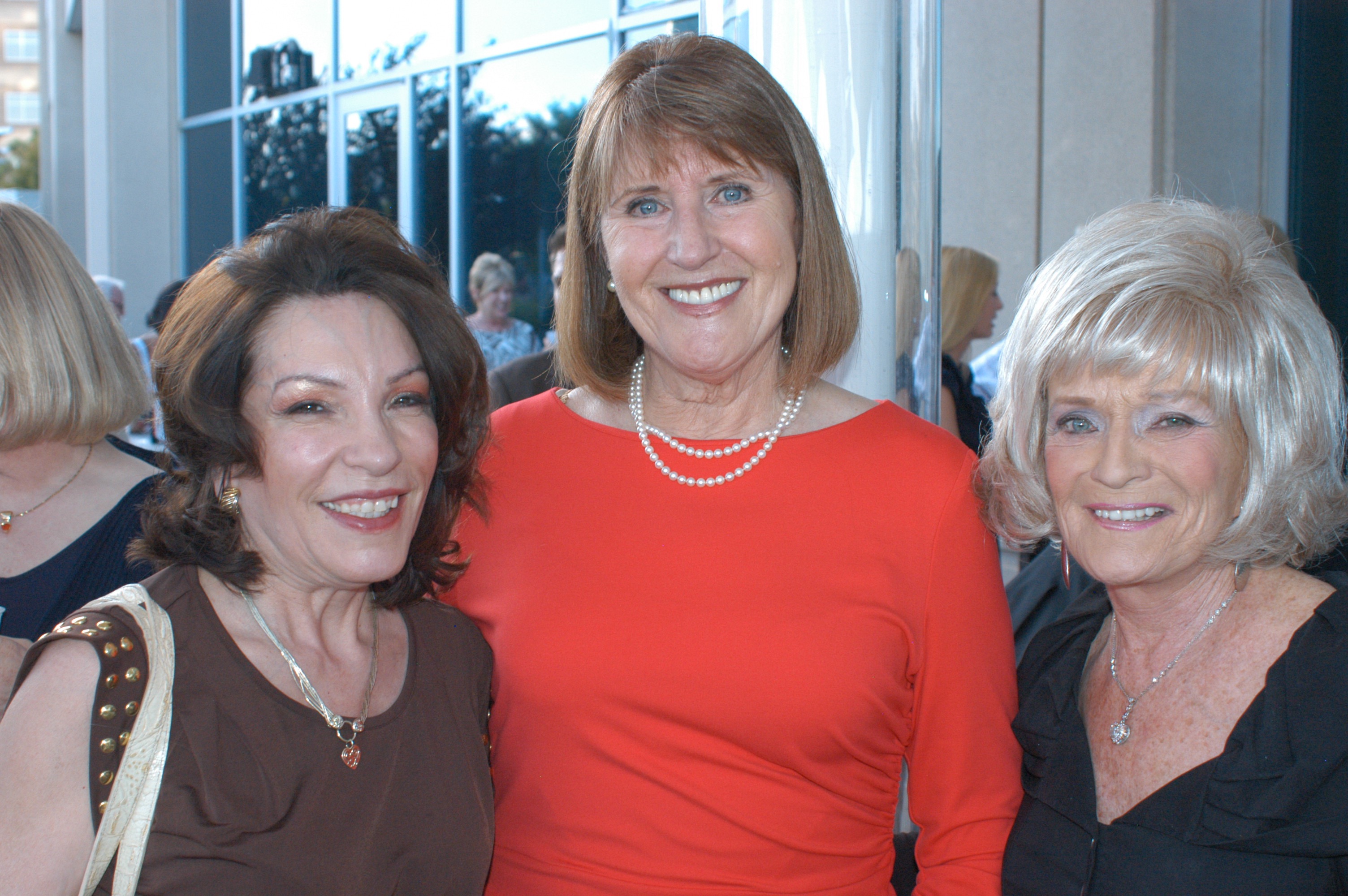 Beverly Black, left, Joanne Davidson, and Arlene Johnson