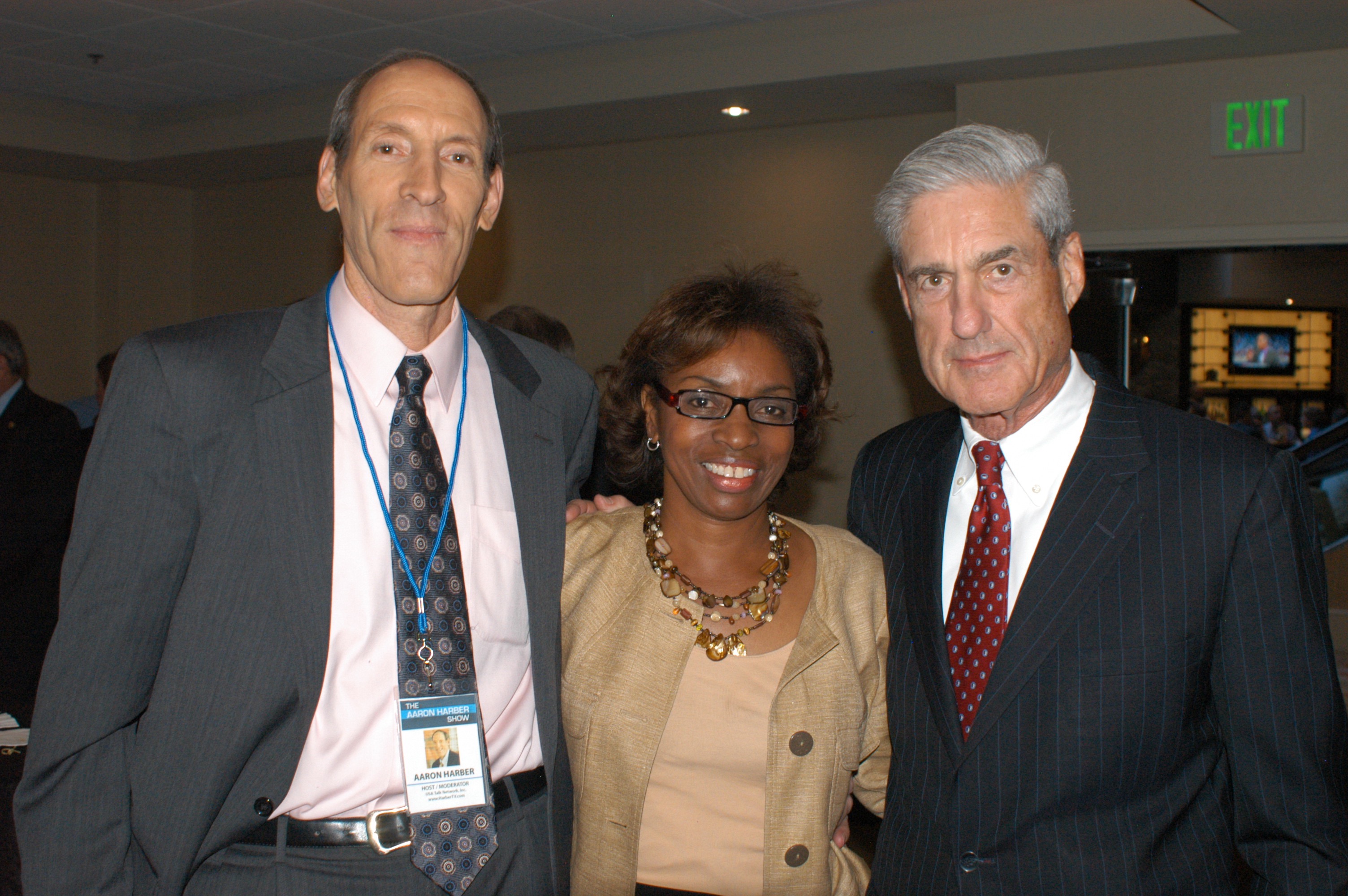 Aaron Harber, Rhonda Fields, and Robert Mueller