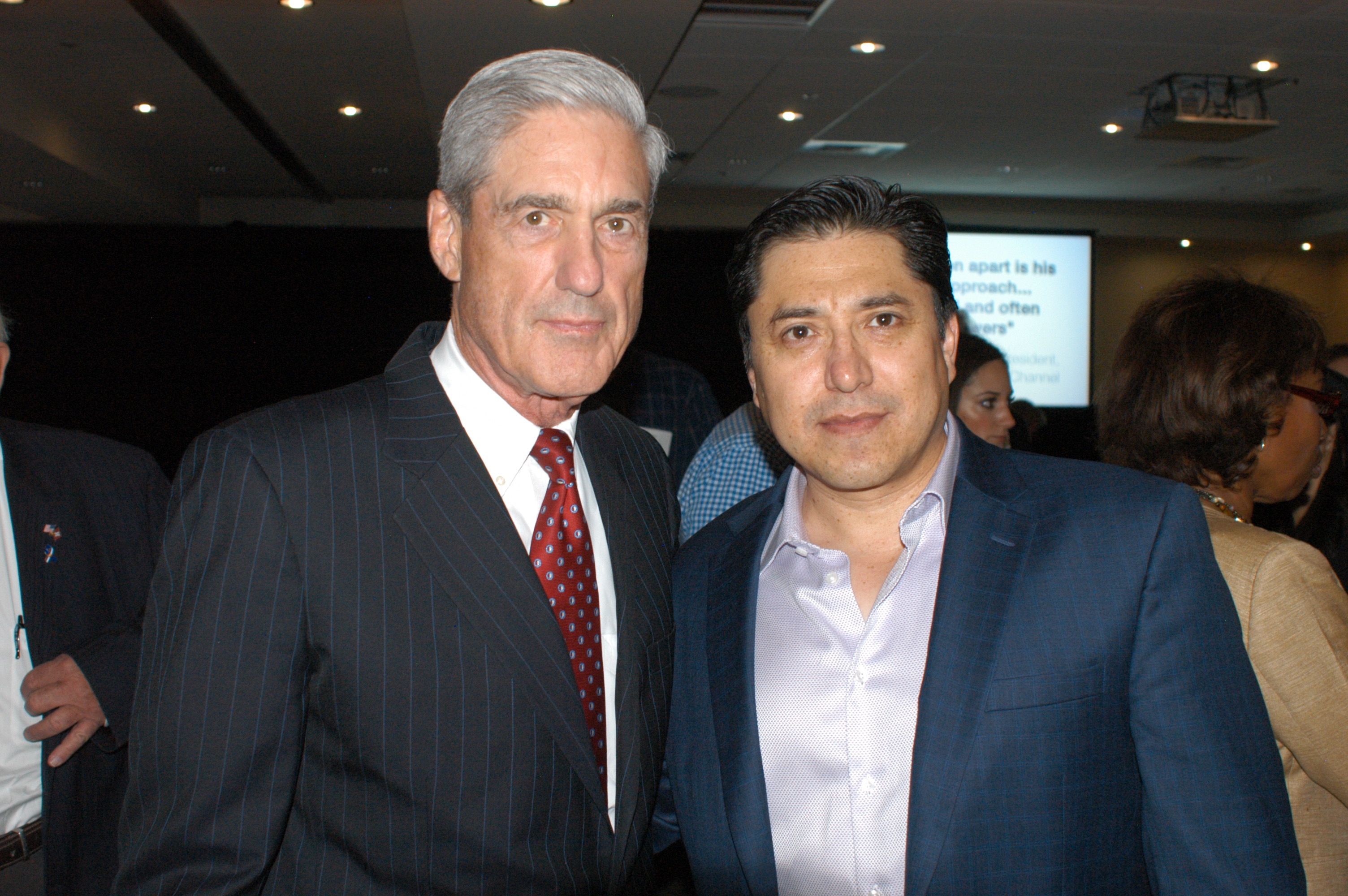 Robert Mueller and Frenando Sergio