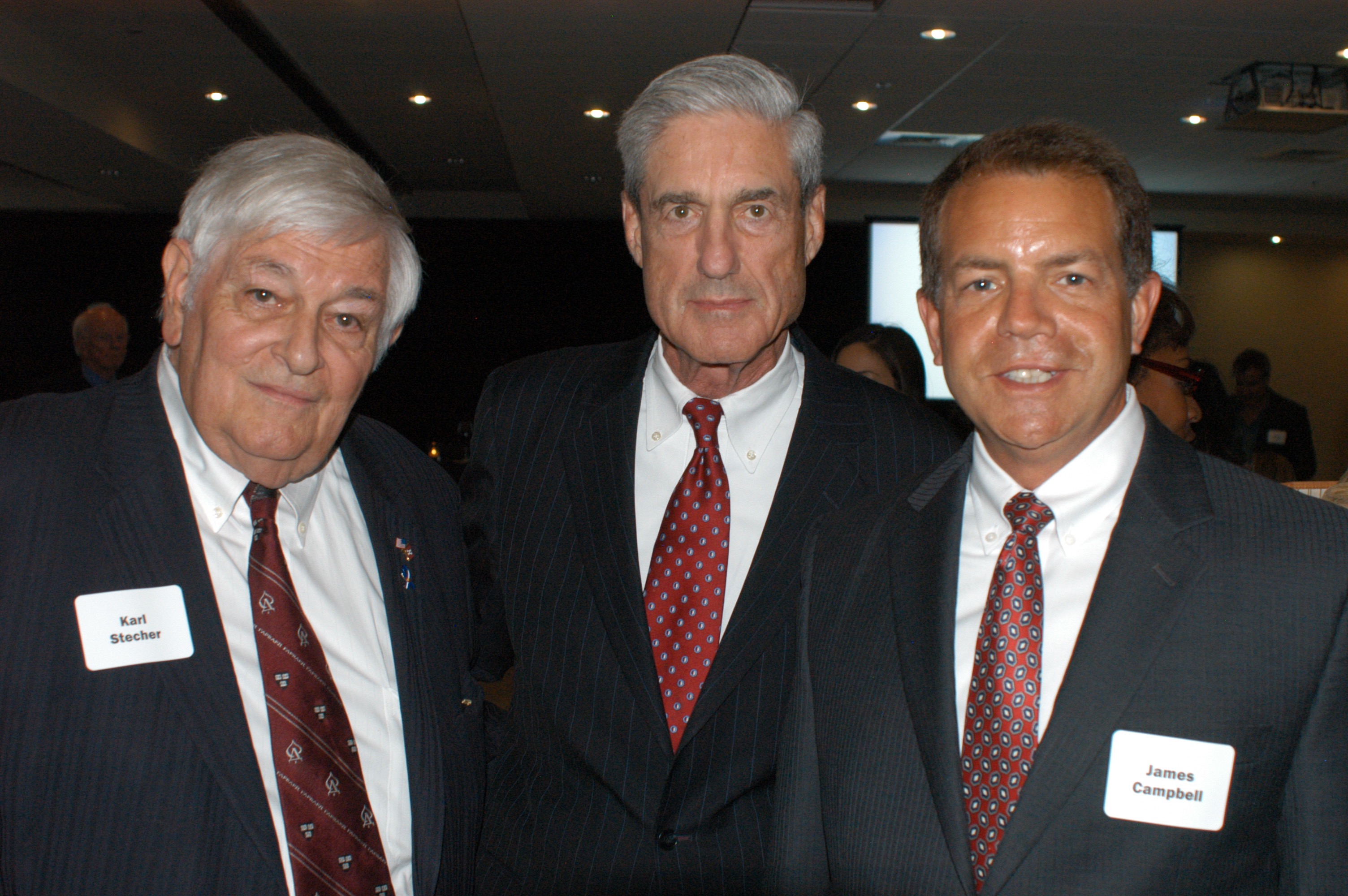 Karl Stecher, Robert Mueller, and James Campbell