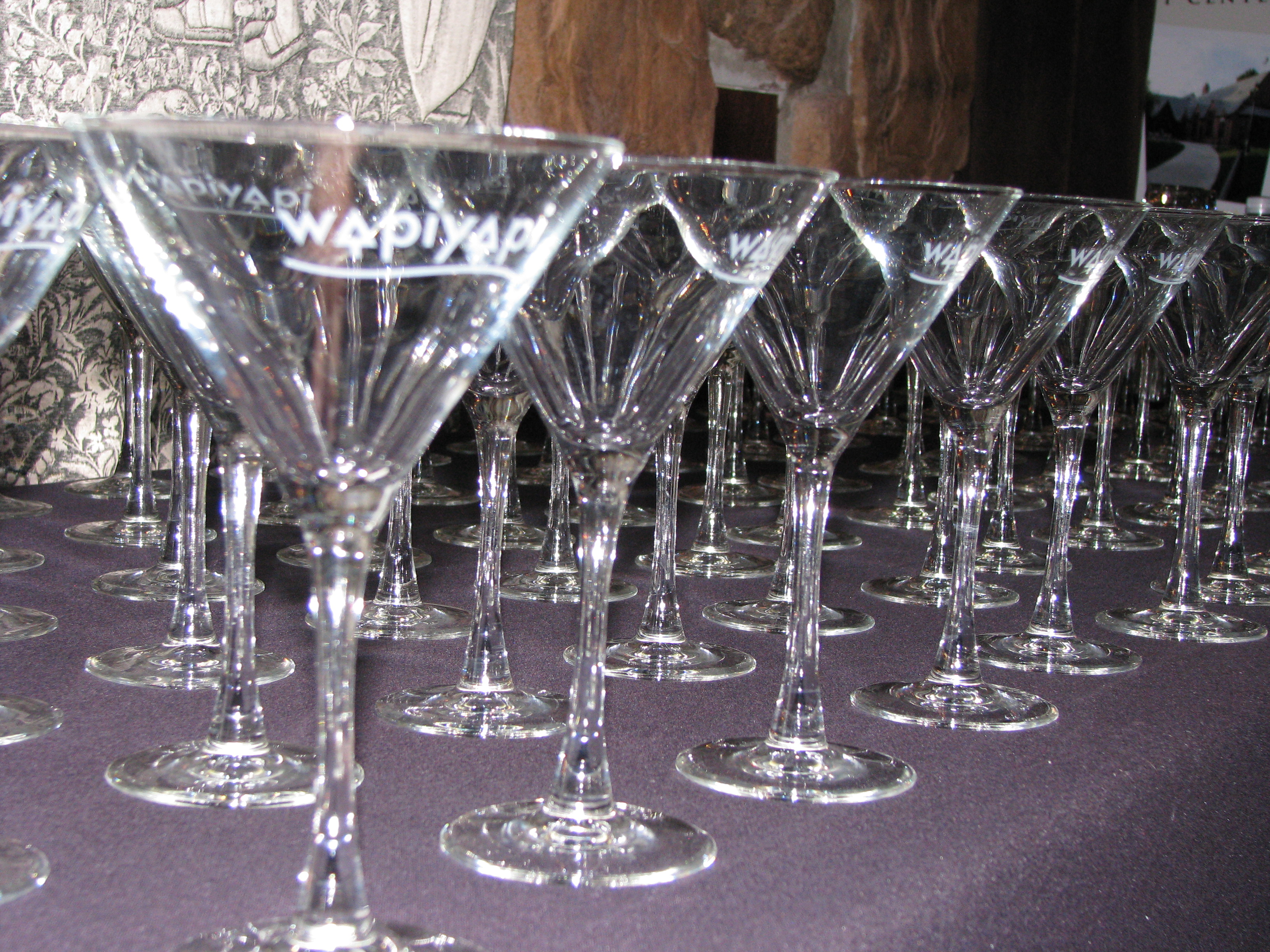 Parting gifts for the adults in the crowd