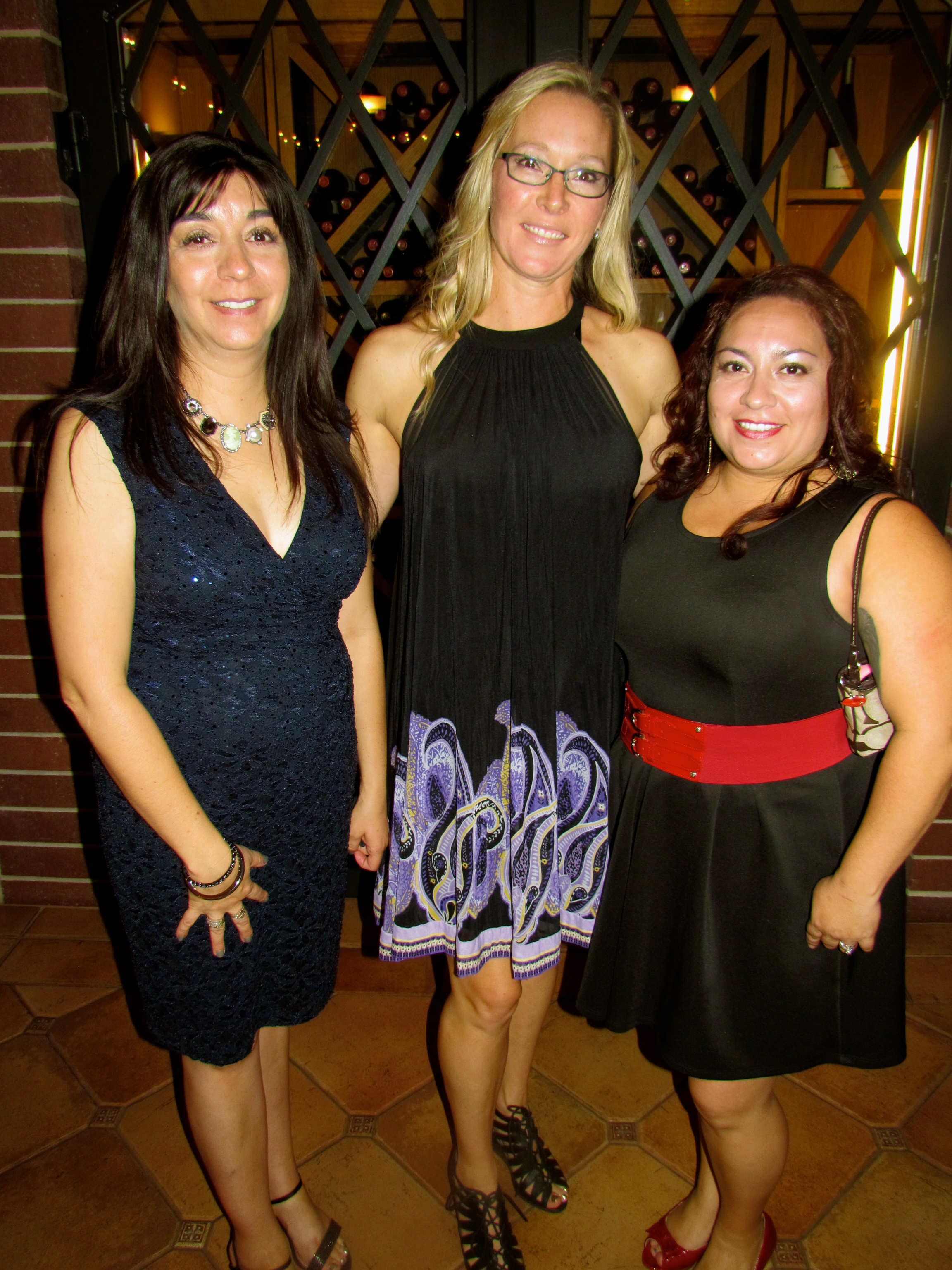 Lisa Valdez, left with Amy Whitehorn and Reina Sterling
