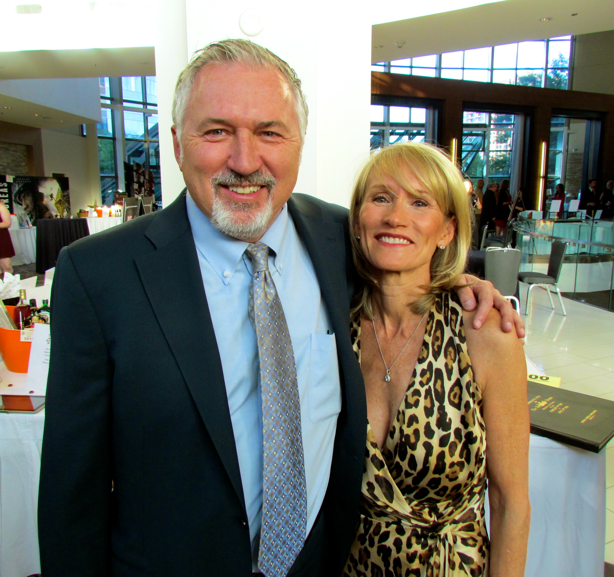 Lloyd Lewis with Claire Lewis