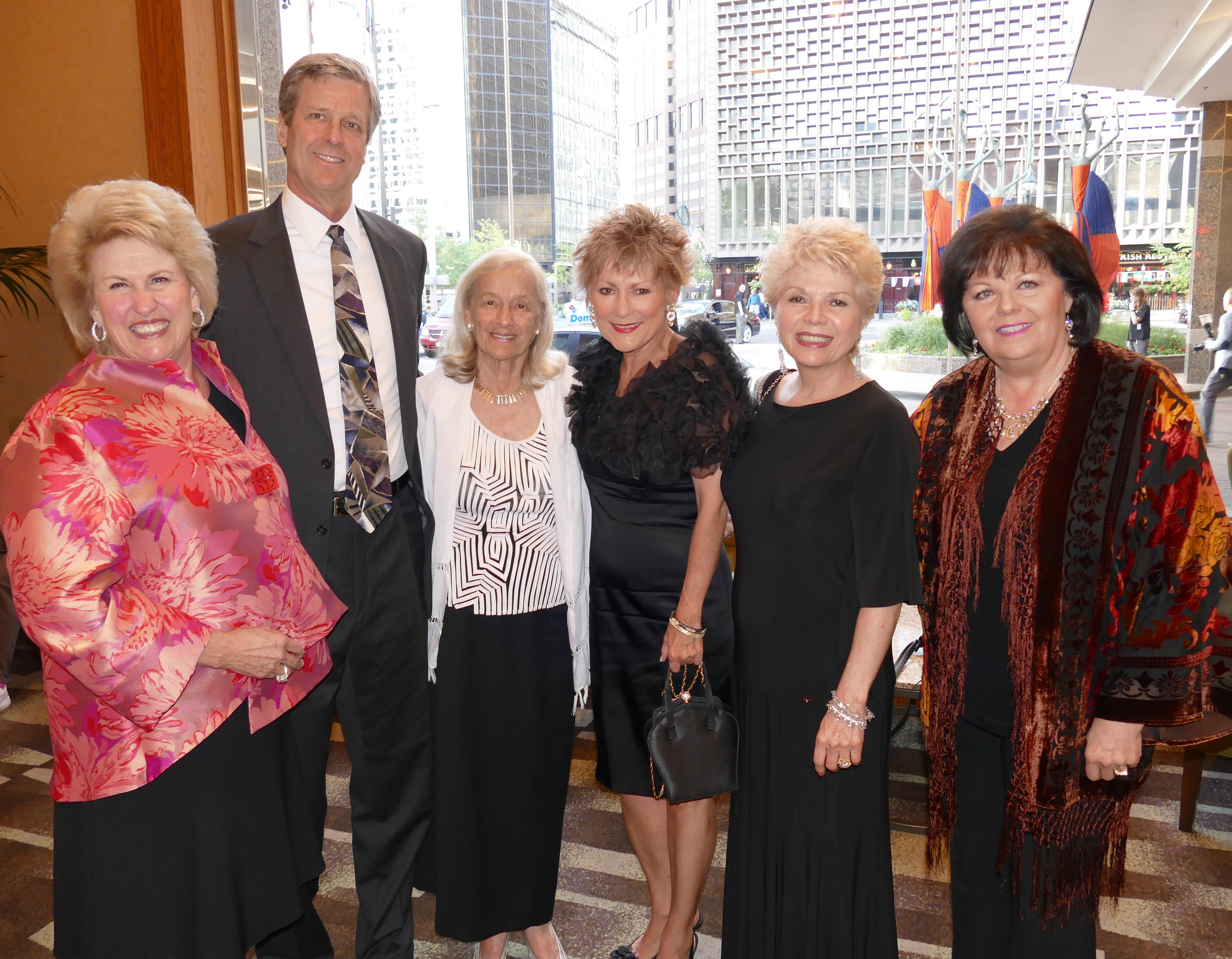 Edie Marks, left, Lee Bowen, his mom Elizabeth Bowen, Susan Stiff ...