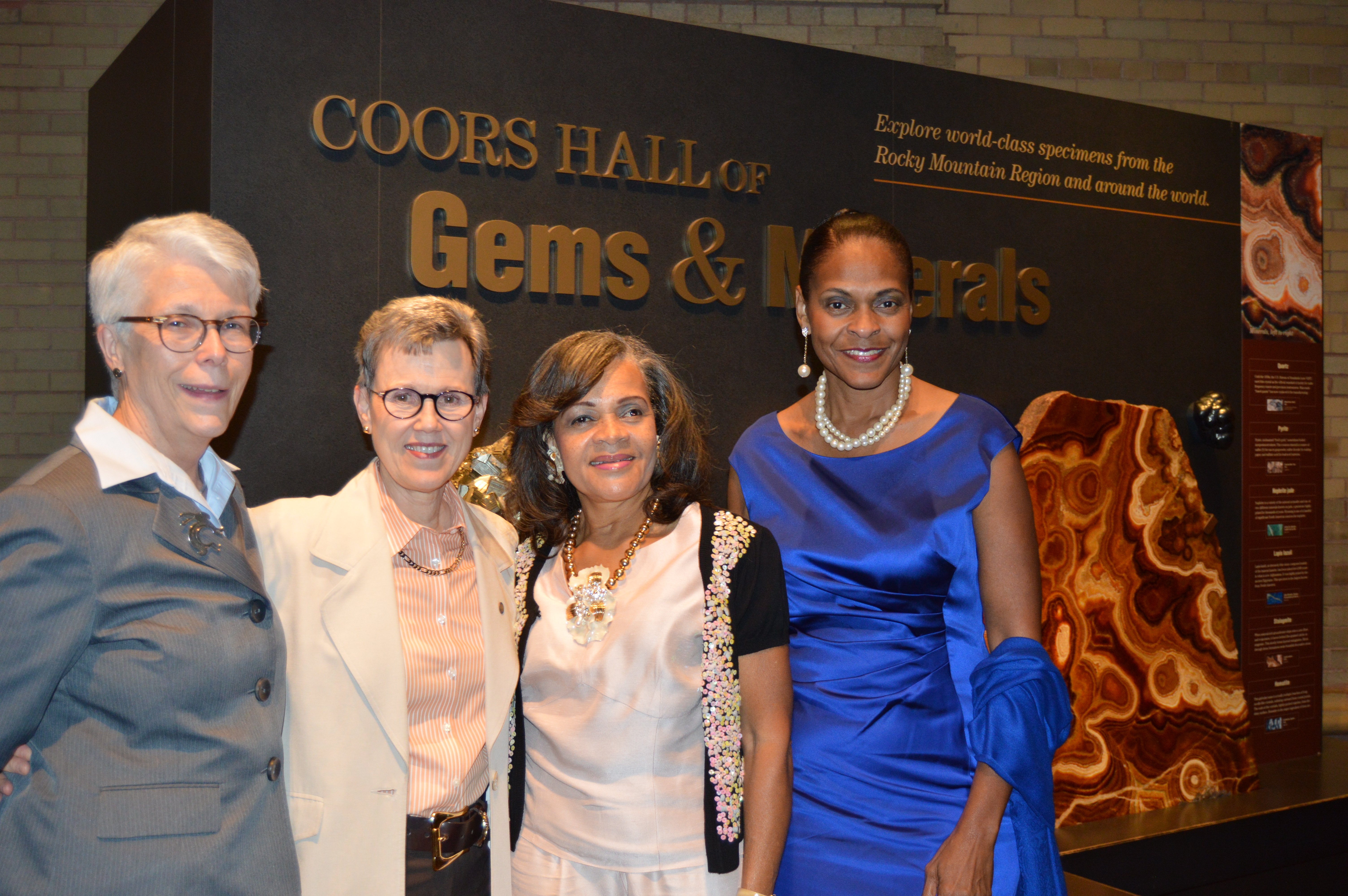 (l to r): Board member Melinda Townsend, Susan Hebert, Denise Ross and ...