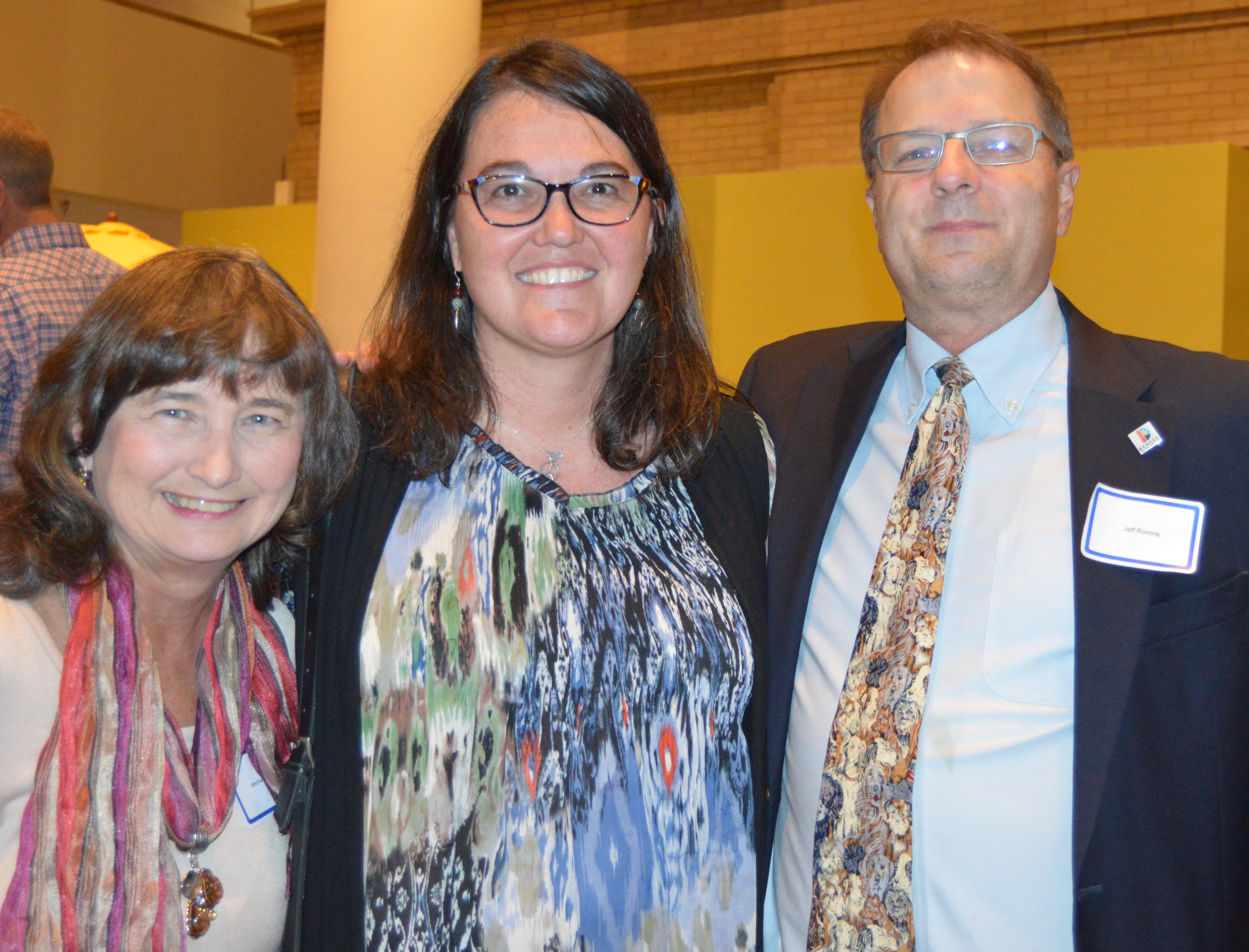 (l to r): Martha Sullivan, Tamara Boynton and Jeff Romine