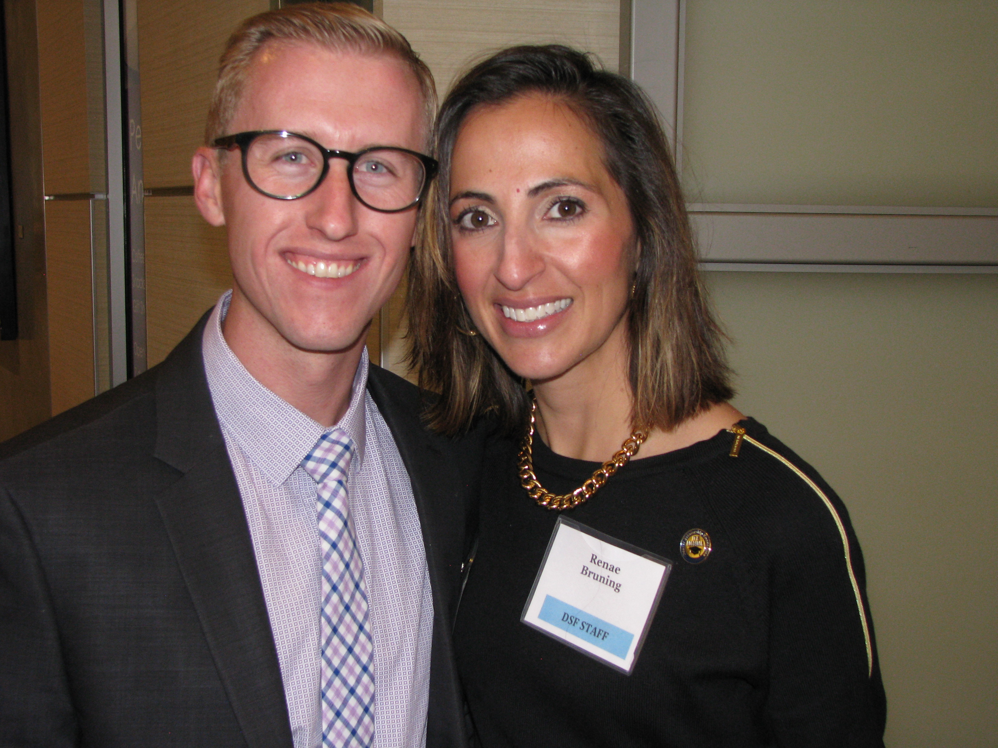 Lance Hostetter and Renae Bruning look forward to a great event for DFS