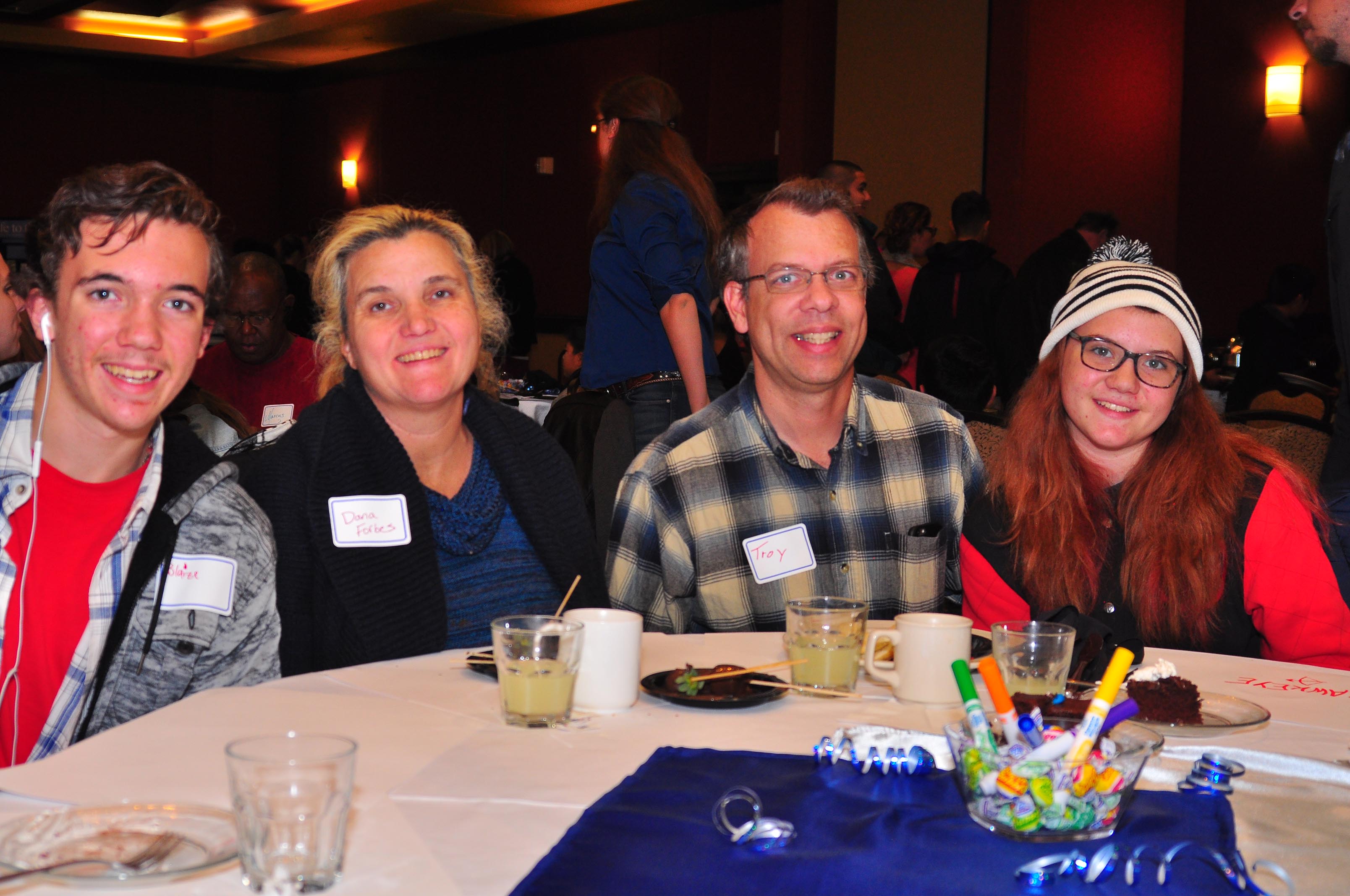 Forbes Family: Blaze, Donna, Tracy, Emberley