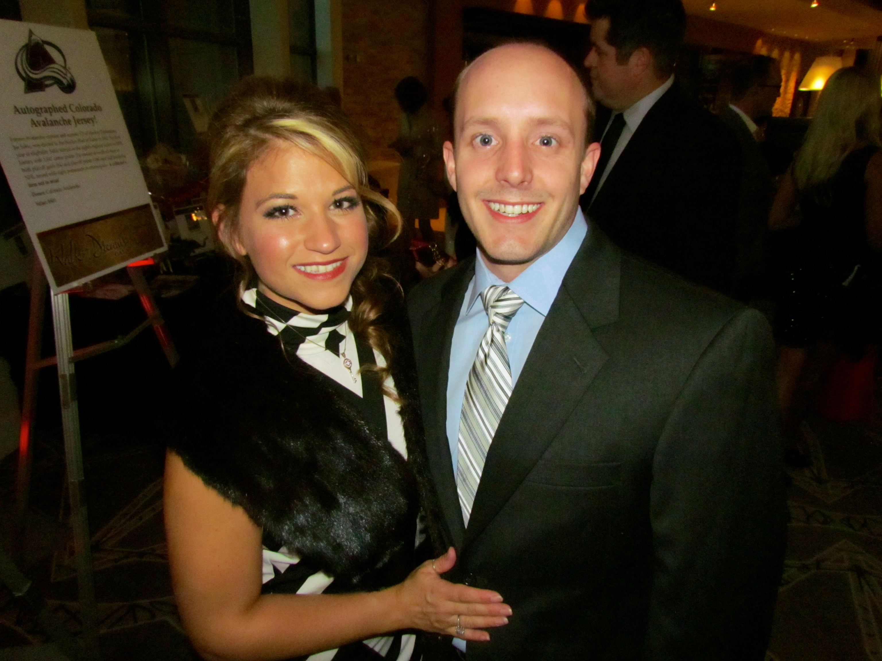 Renee Schaefer with Sam Lovejoy