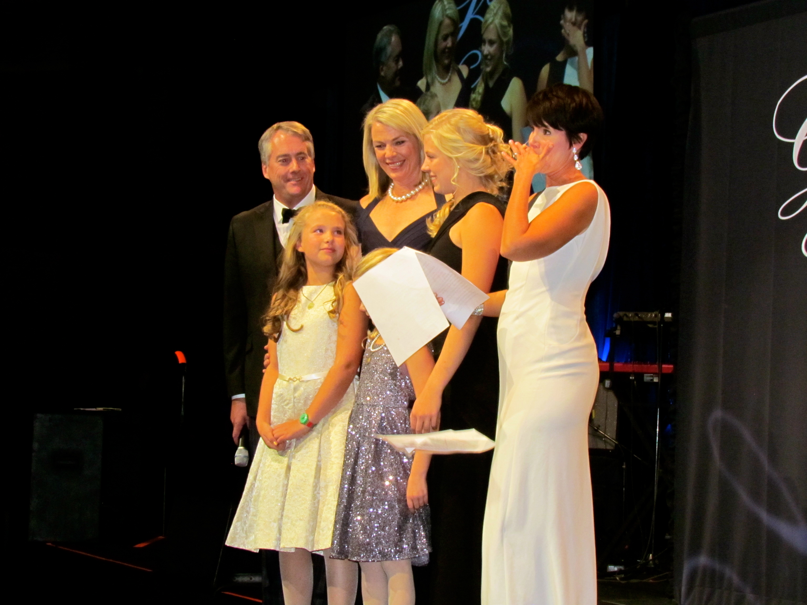 Ann & Kevin Reidy & family with Kyle Dryer