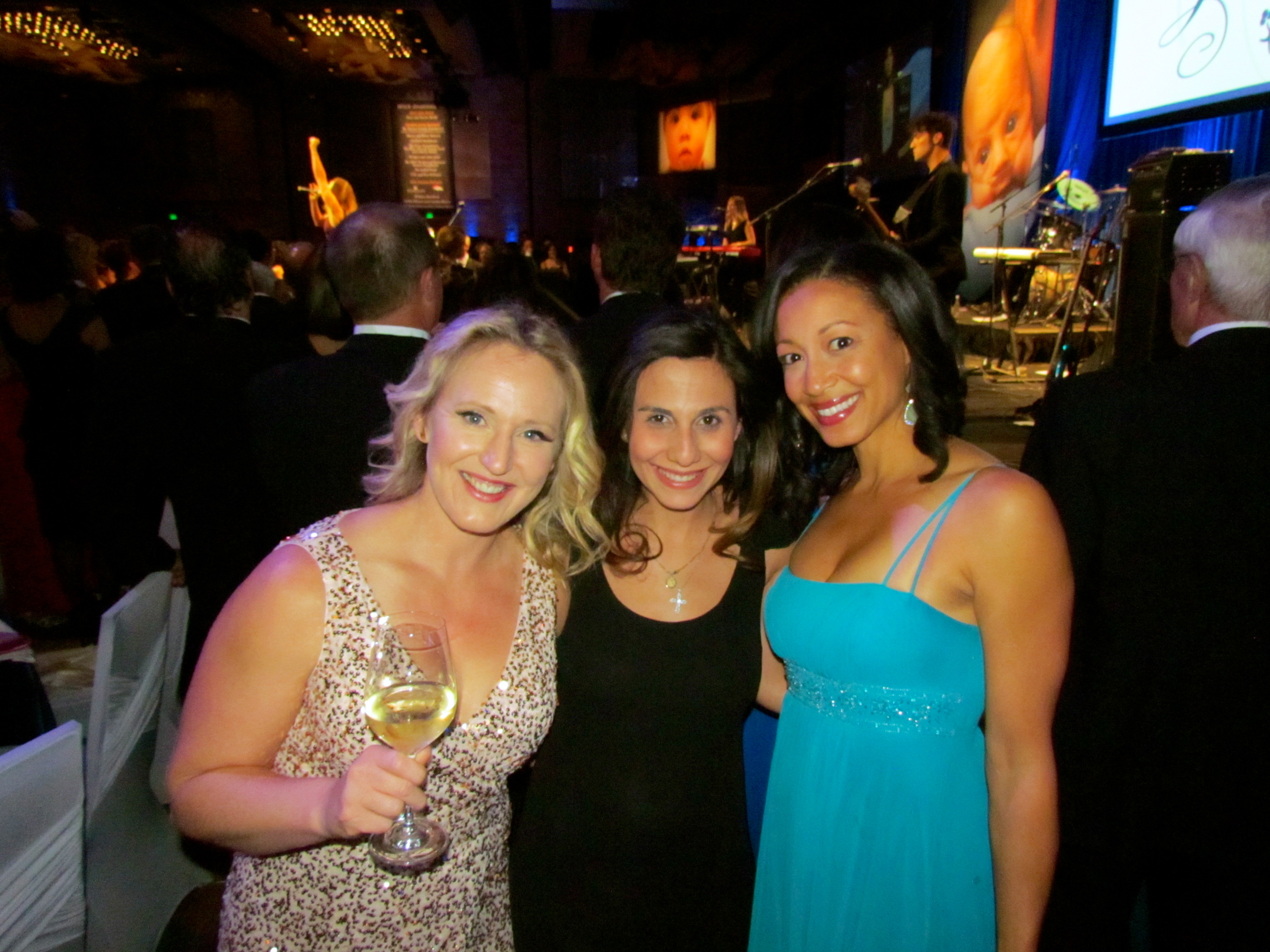 (l-r) Erin Bodine, Clare Mikhail, Monique McCoy