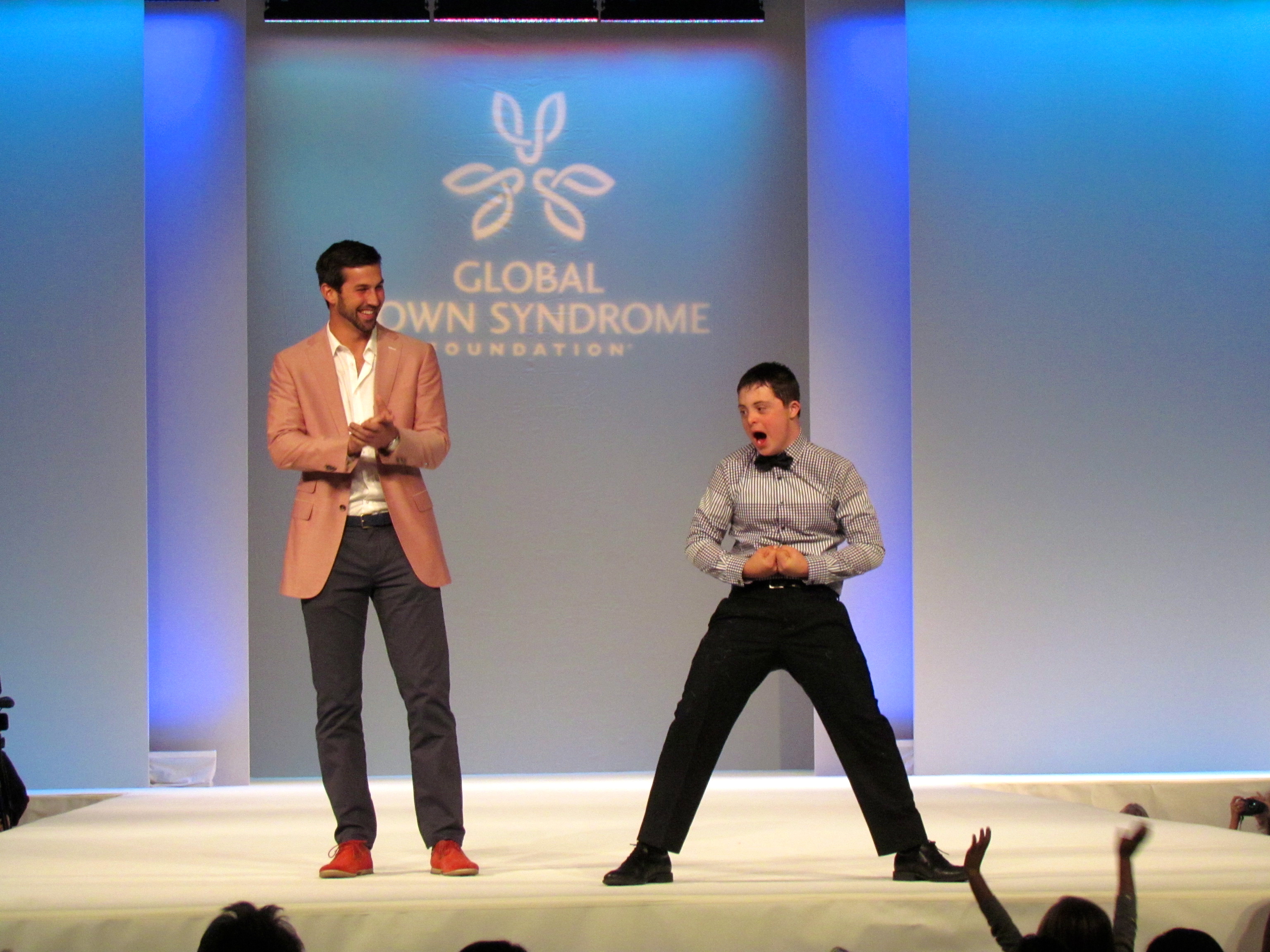 Broncos kicker Brandon McManus with Andrew Regan