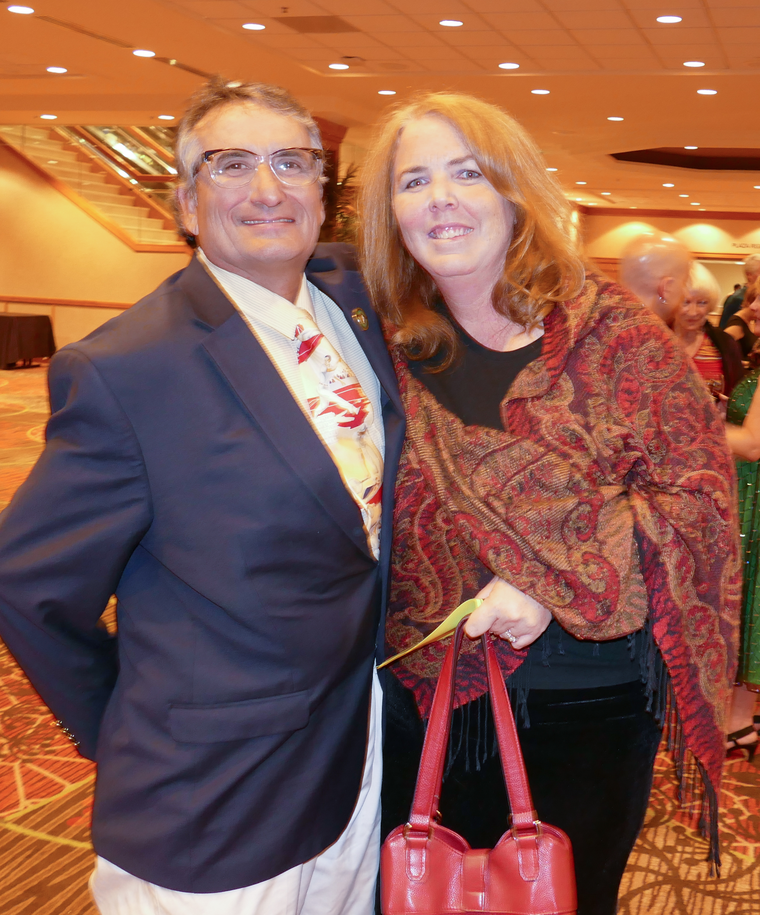 Mark Luna and Sheila MacDonald