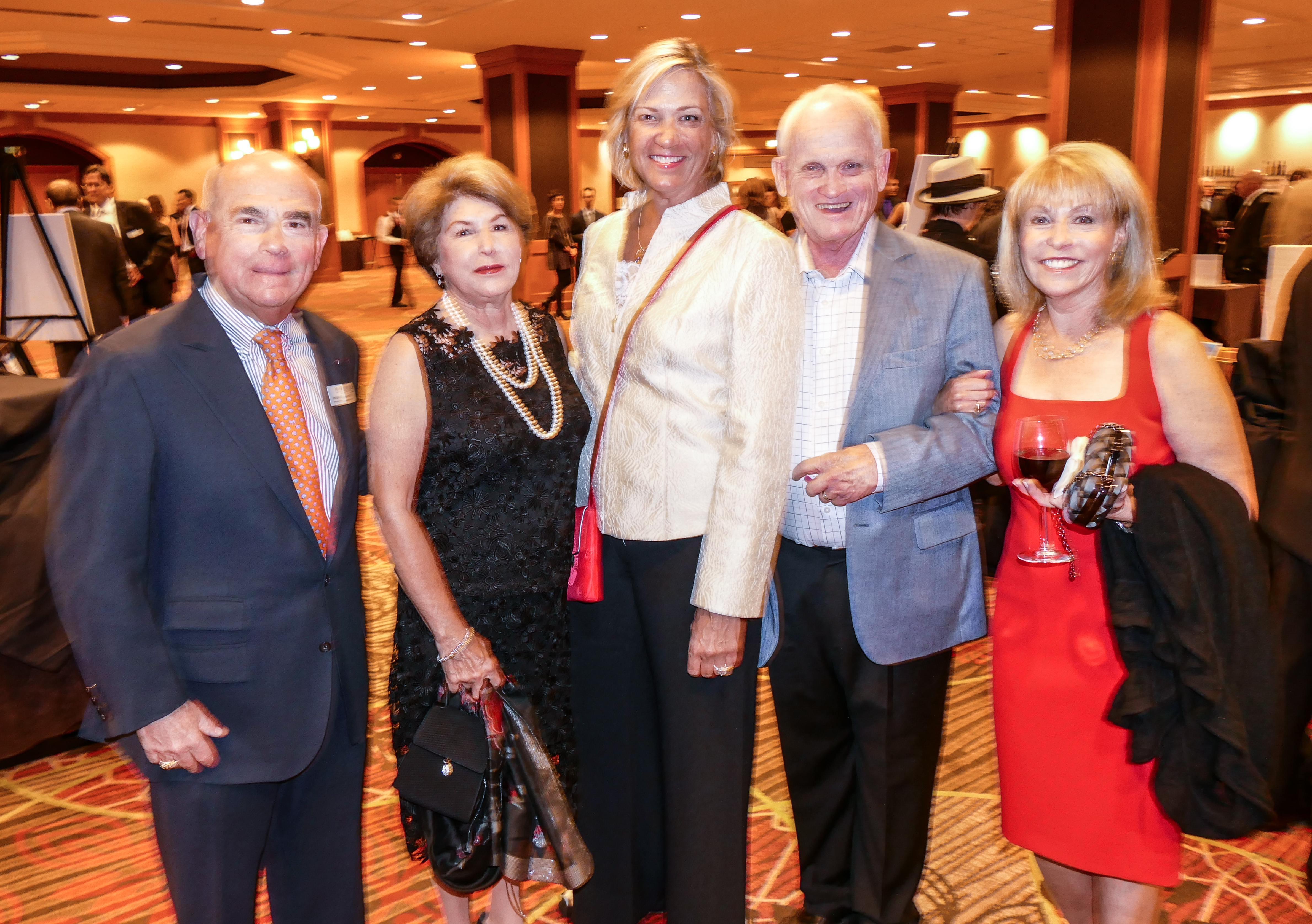 Dr. Stuart and Gail Kassan, left, Jeanne and Dick Saunders, Dr. Tina ...