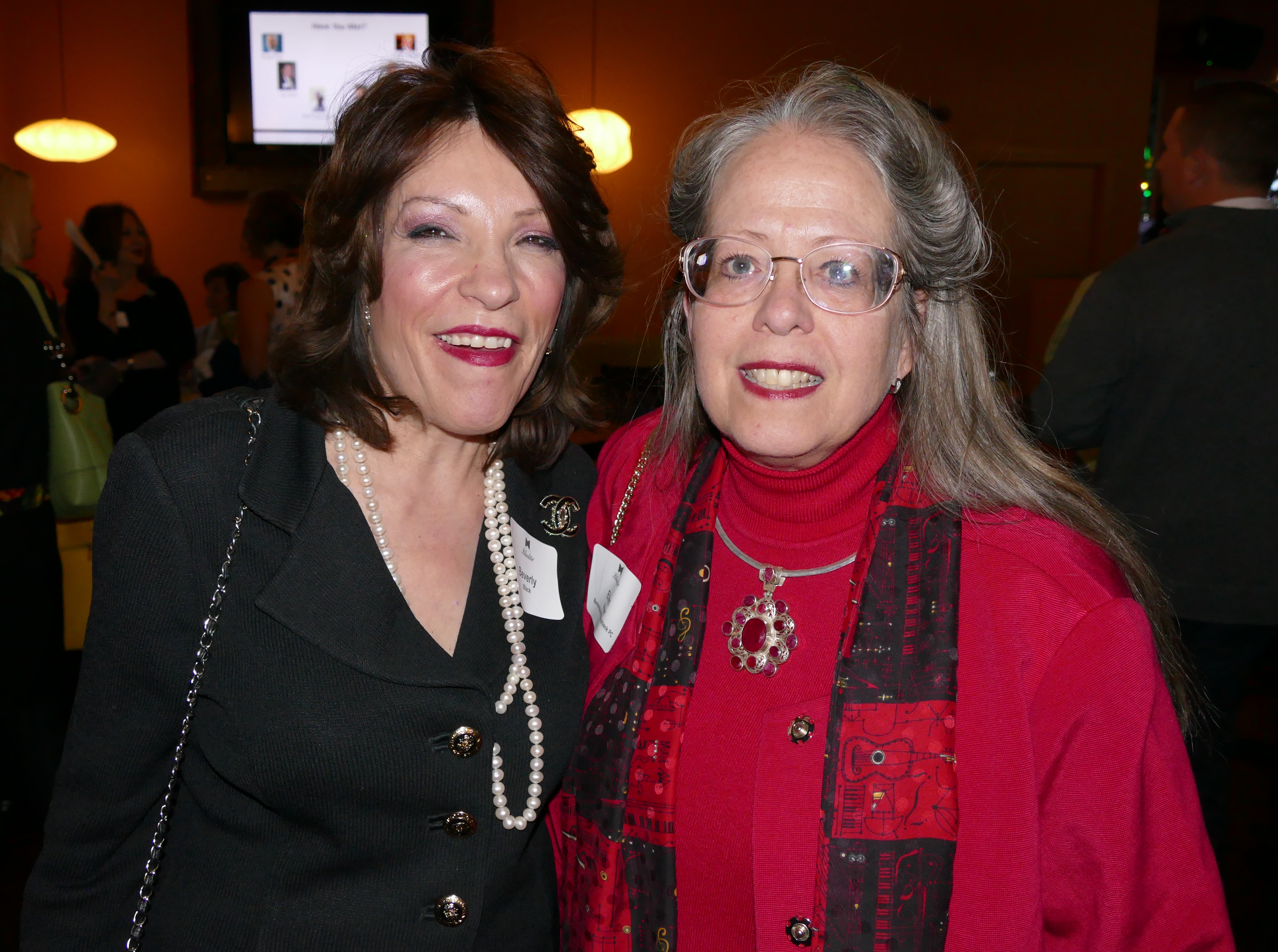 Beverly Black, left, and Ellen Stewart