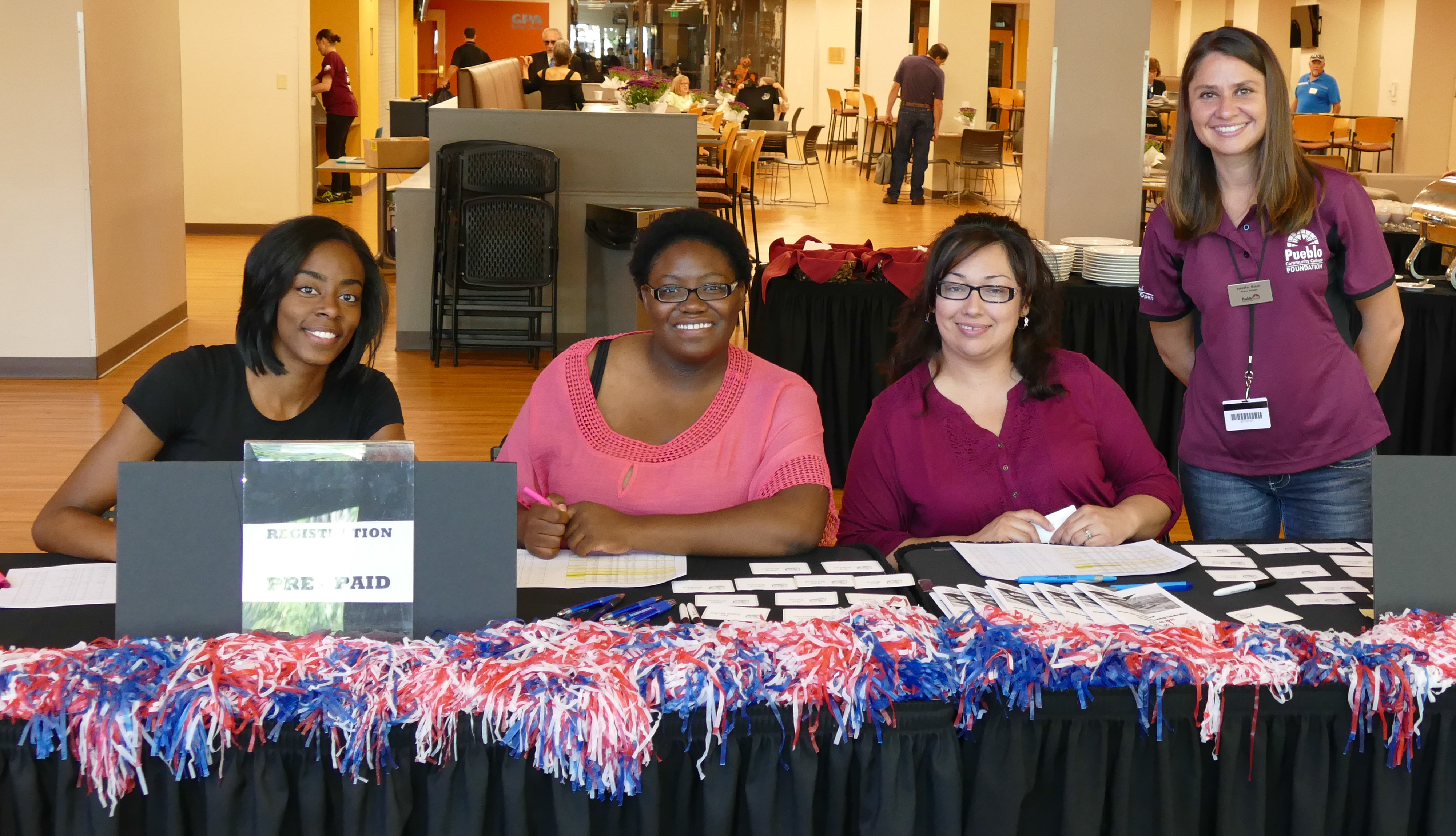 Shannon Elliott, left, LaToya Payton, Alicia Trujillo and Jennifer ...