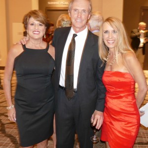 Eula Adams, left, Dr. Larry Spivak and Lisa Williams