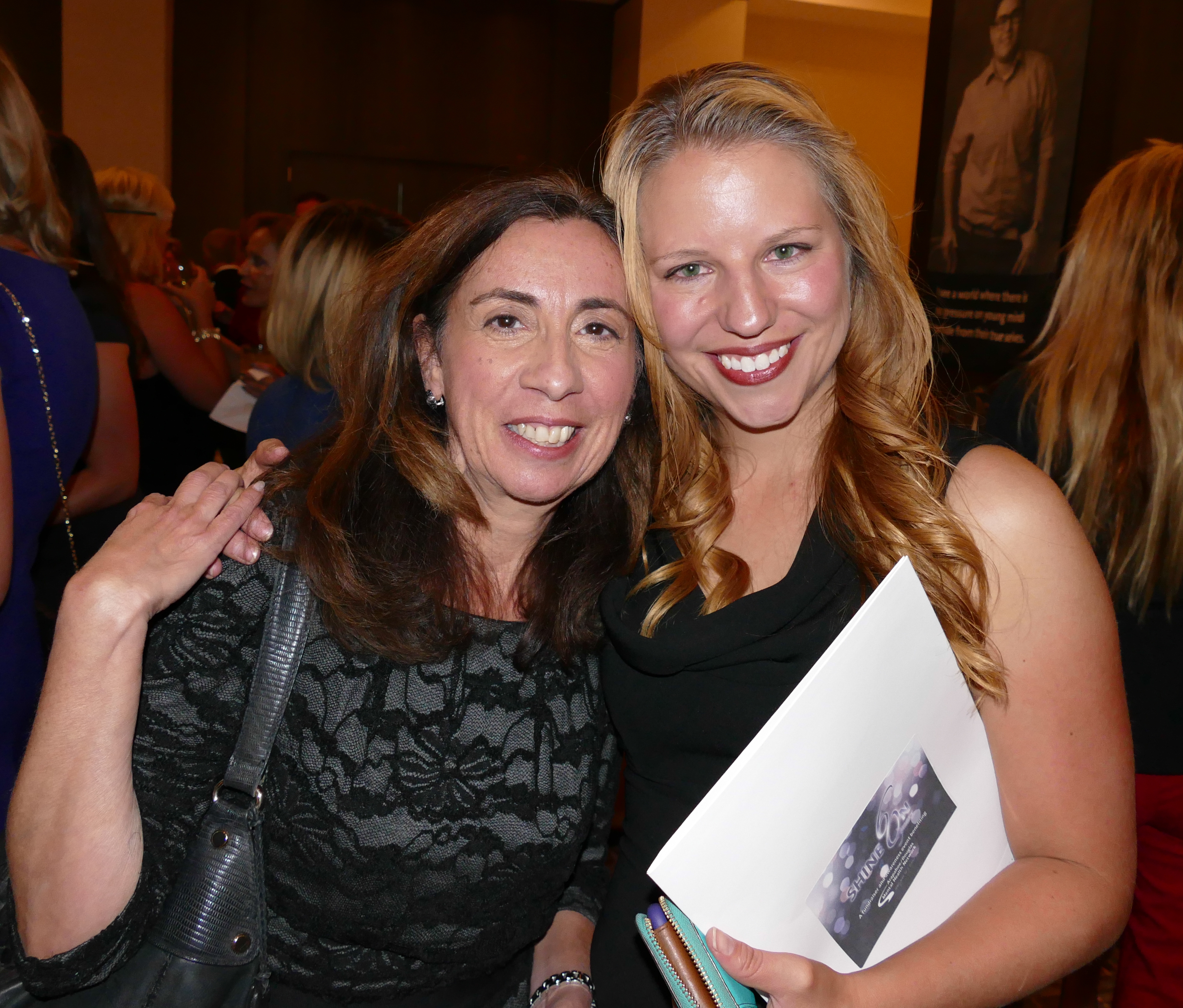 Marilyn Spinner, left, and Michelle Livingston