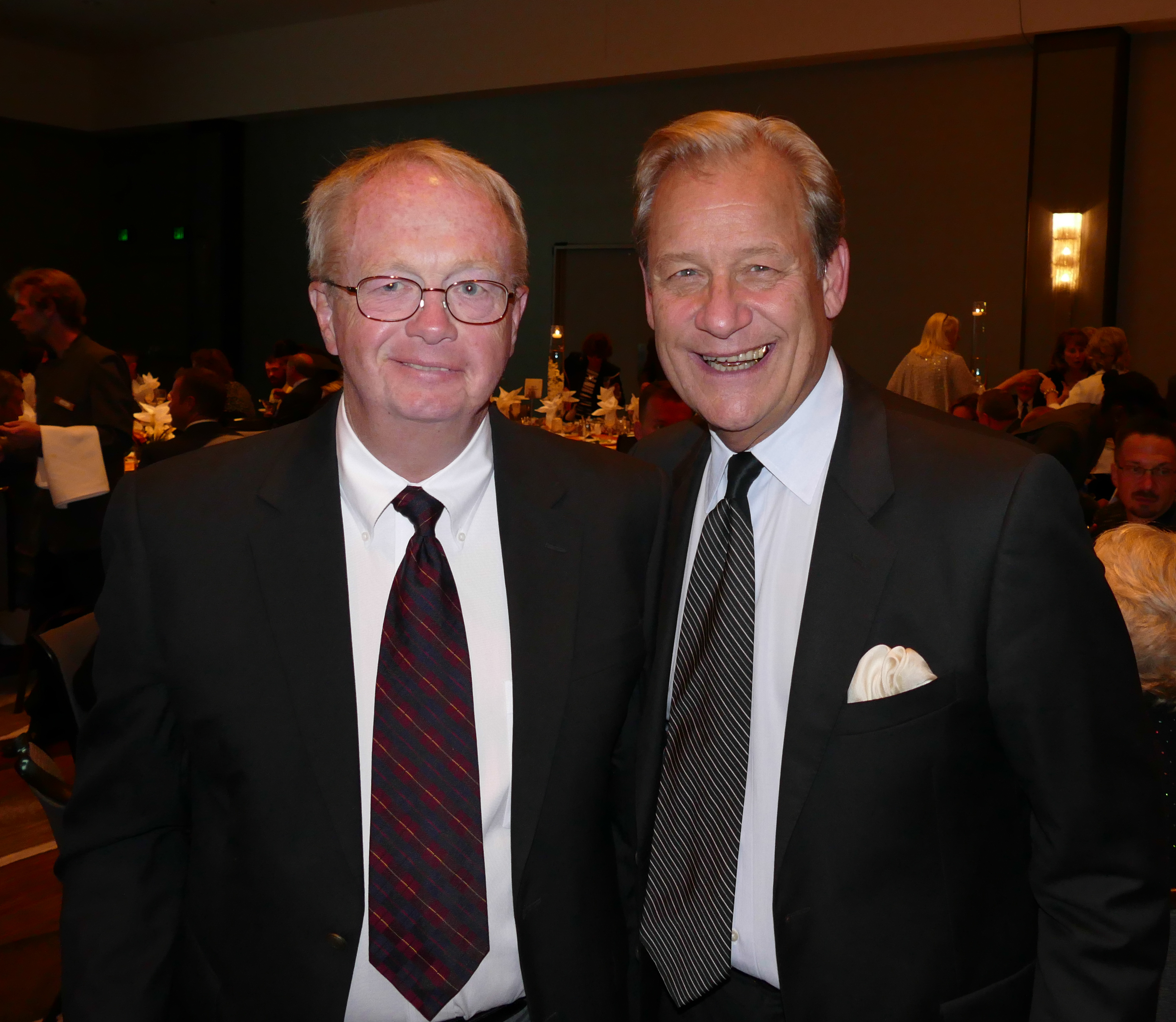 George Sharp, left, and Doug Tisdale (committee)
