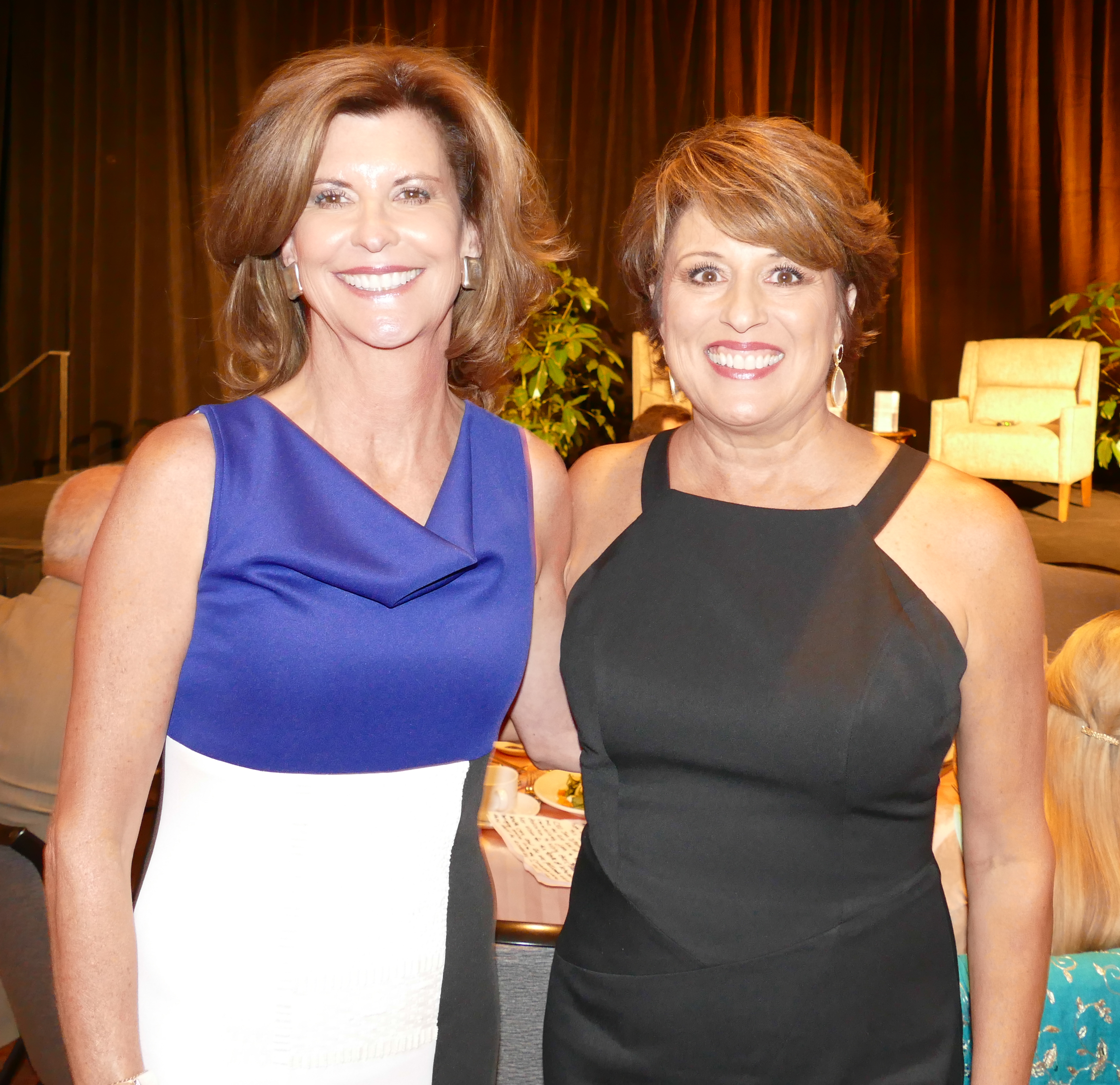 Event Chairs Kay Burke, left, and Cindi Burge