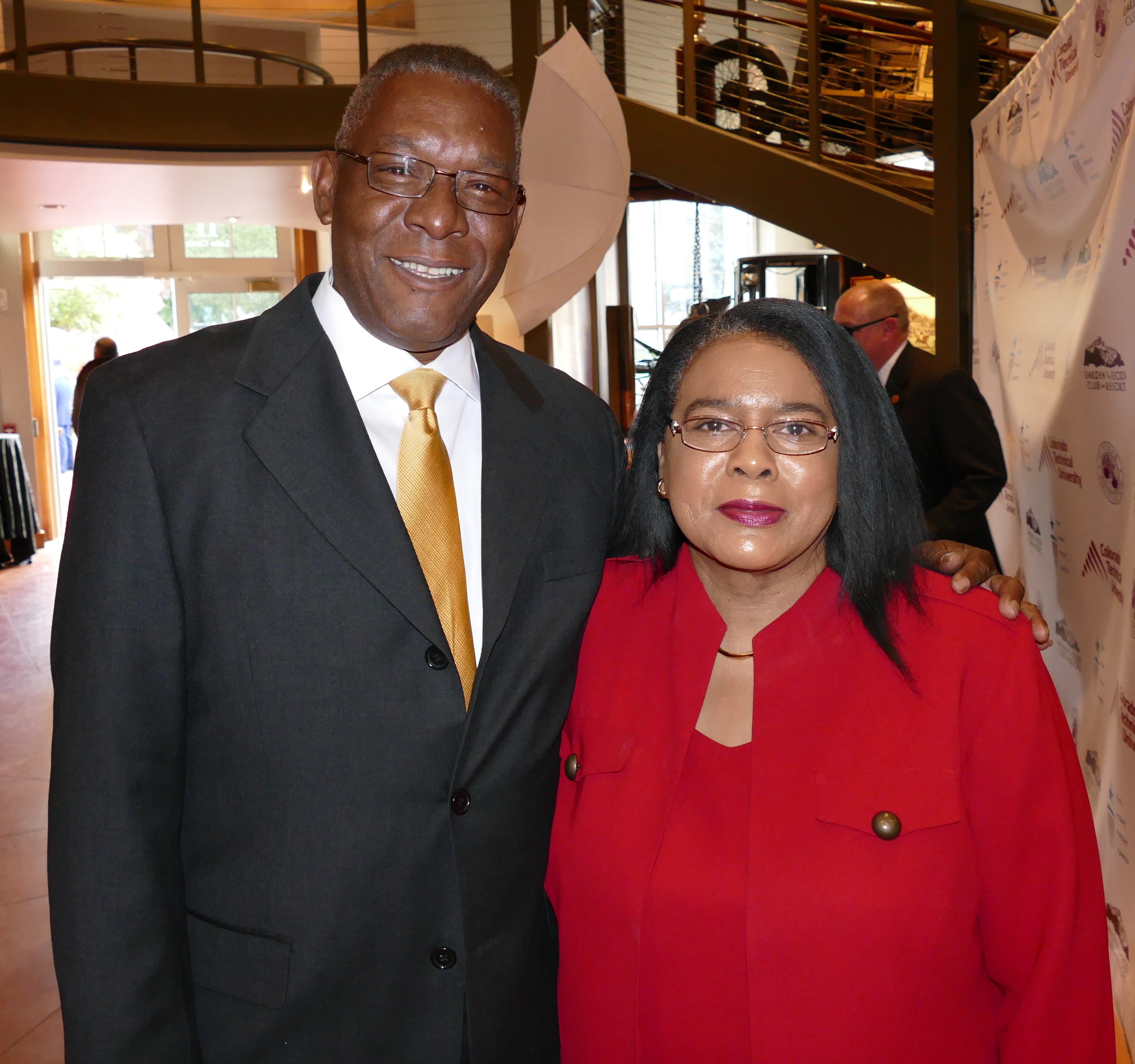 Terrance "Mac" McWilliams and his wife Georgia