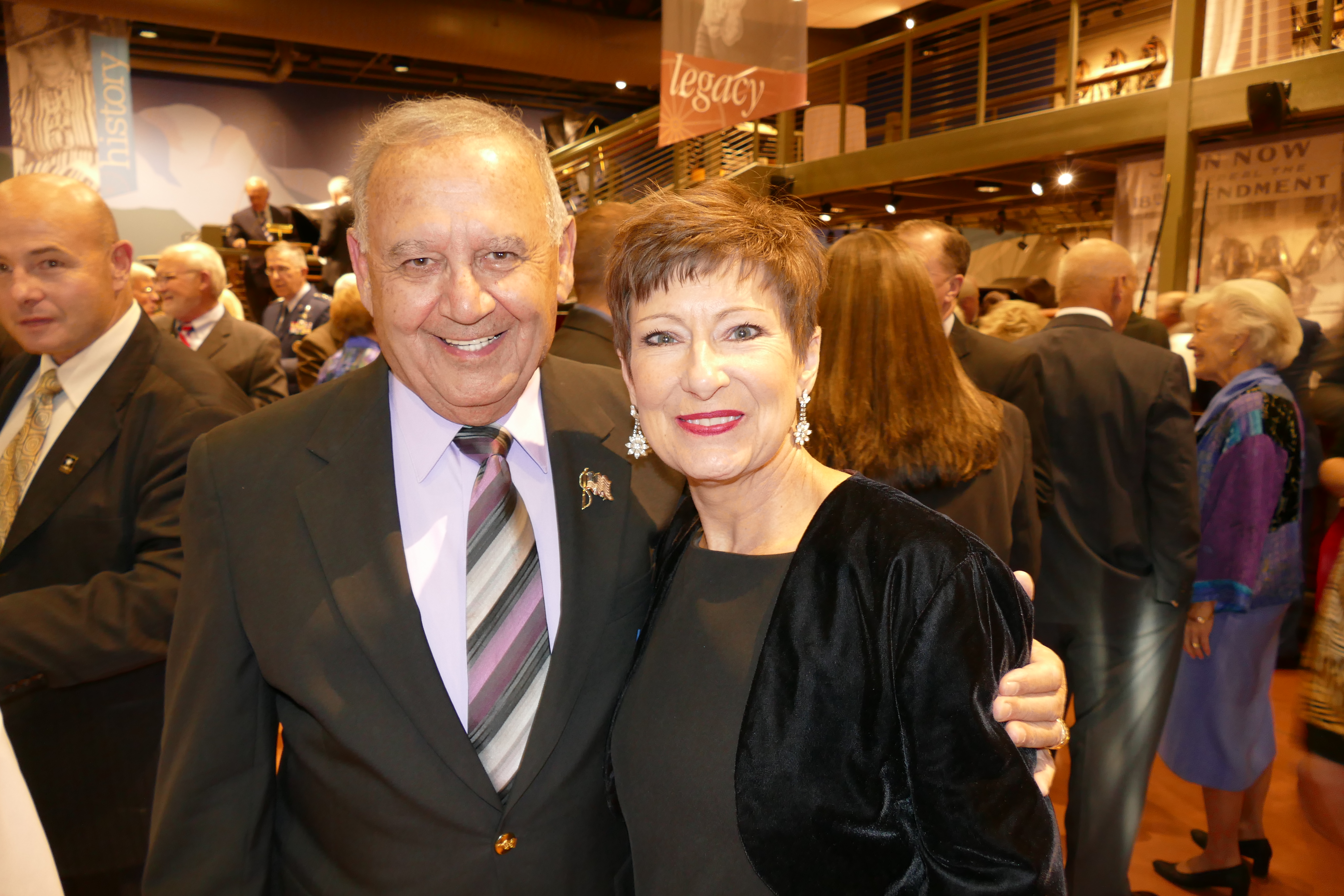 Honoree Jay Cimino and Sue Fenske