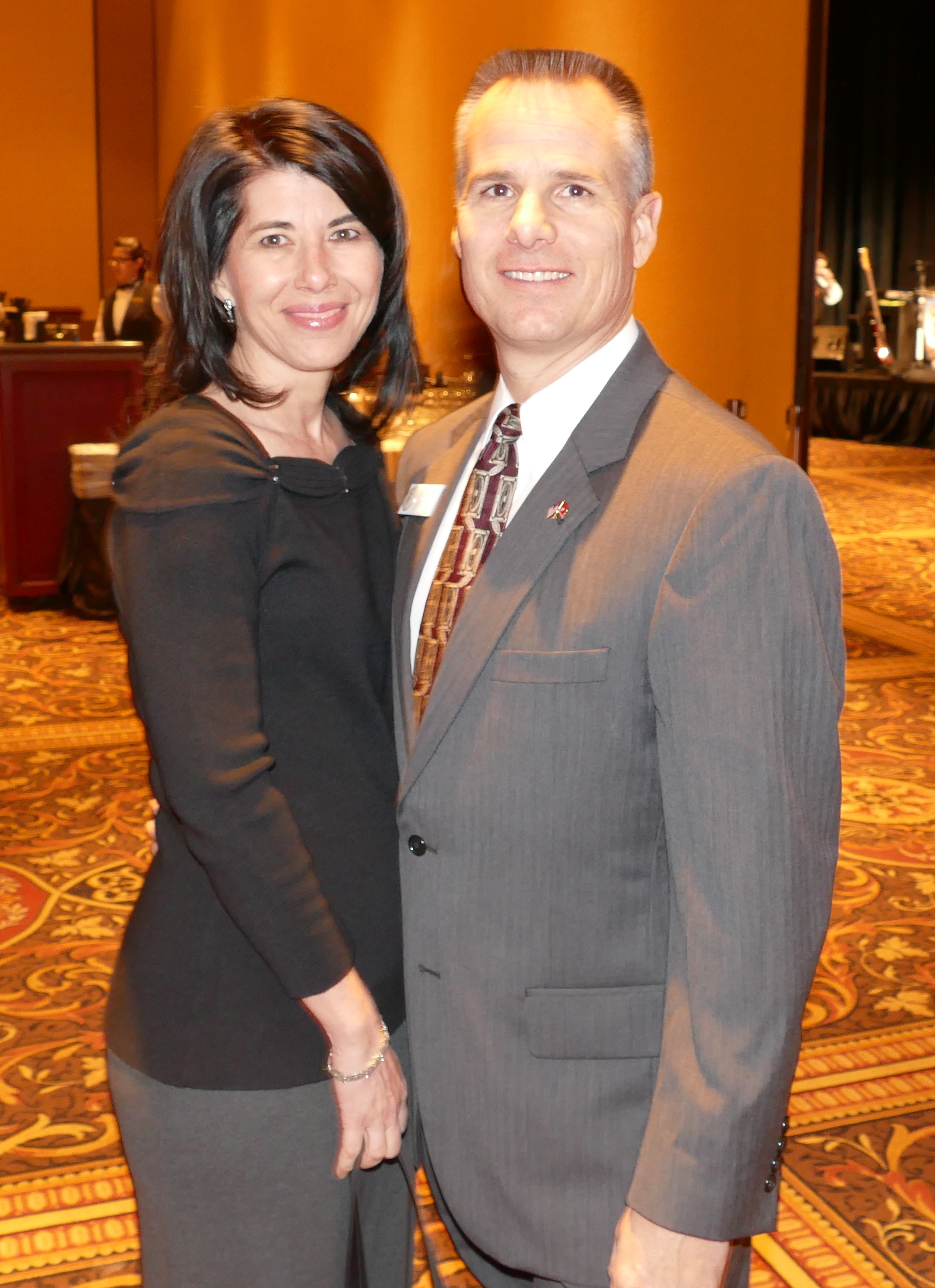 Karen and CSM Steve Peck (advisory board)