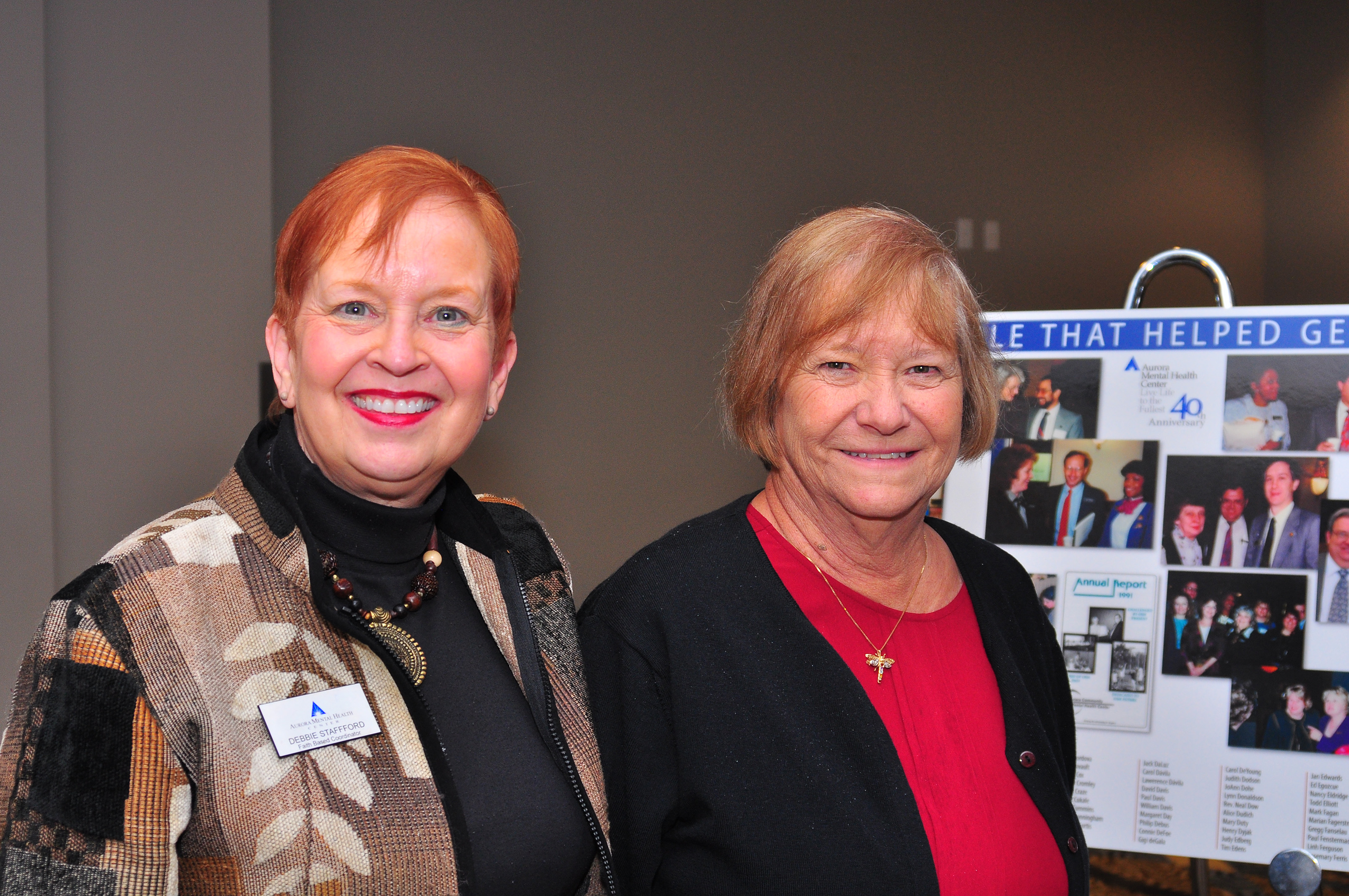 Debbie Stafford and Shirley Stith