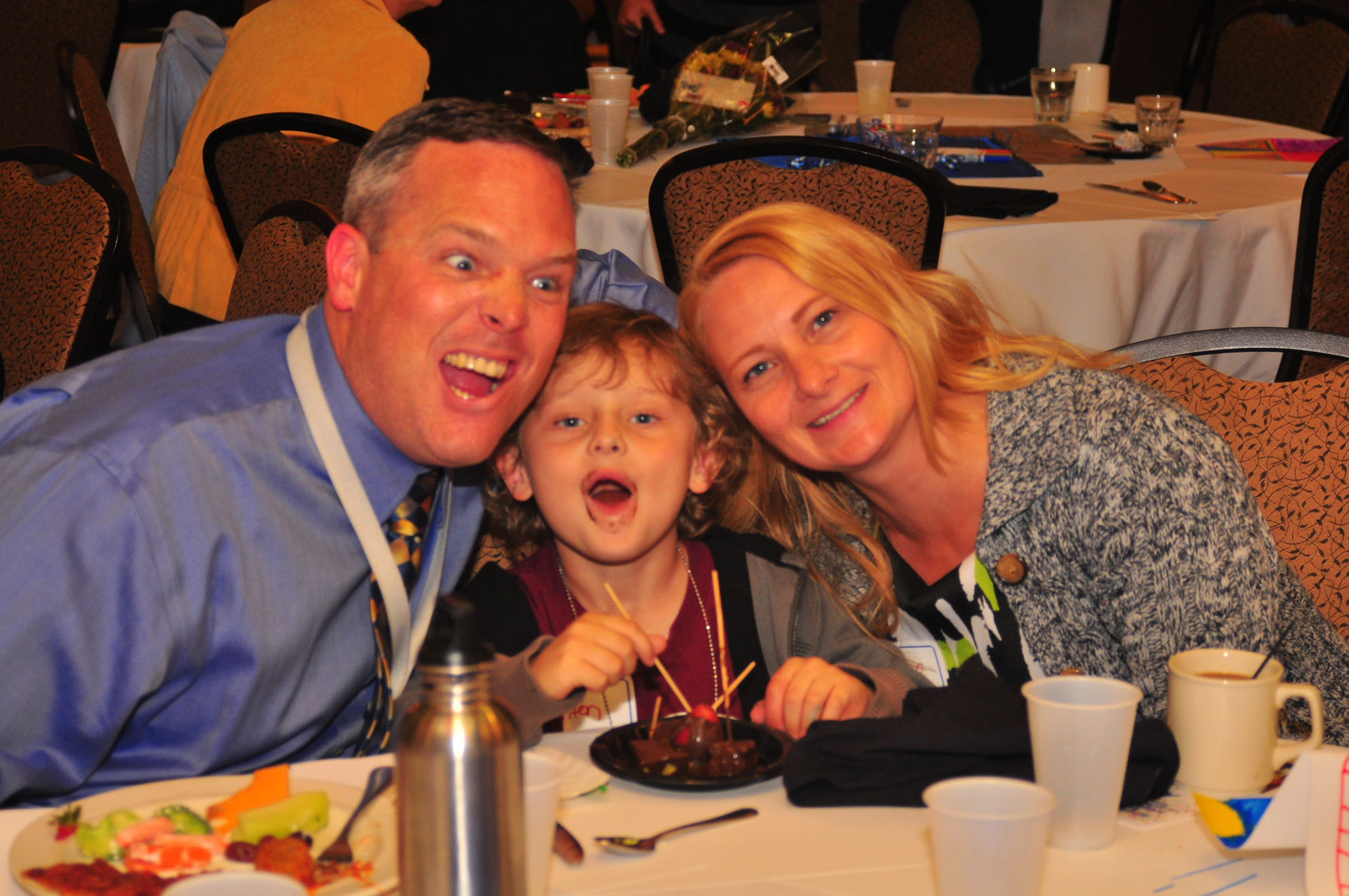 Tim and Rachel Anderson with son Triton