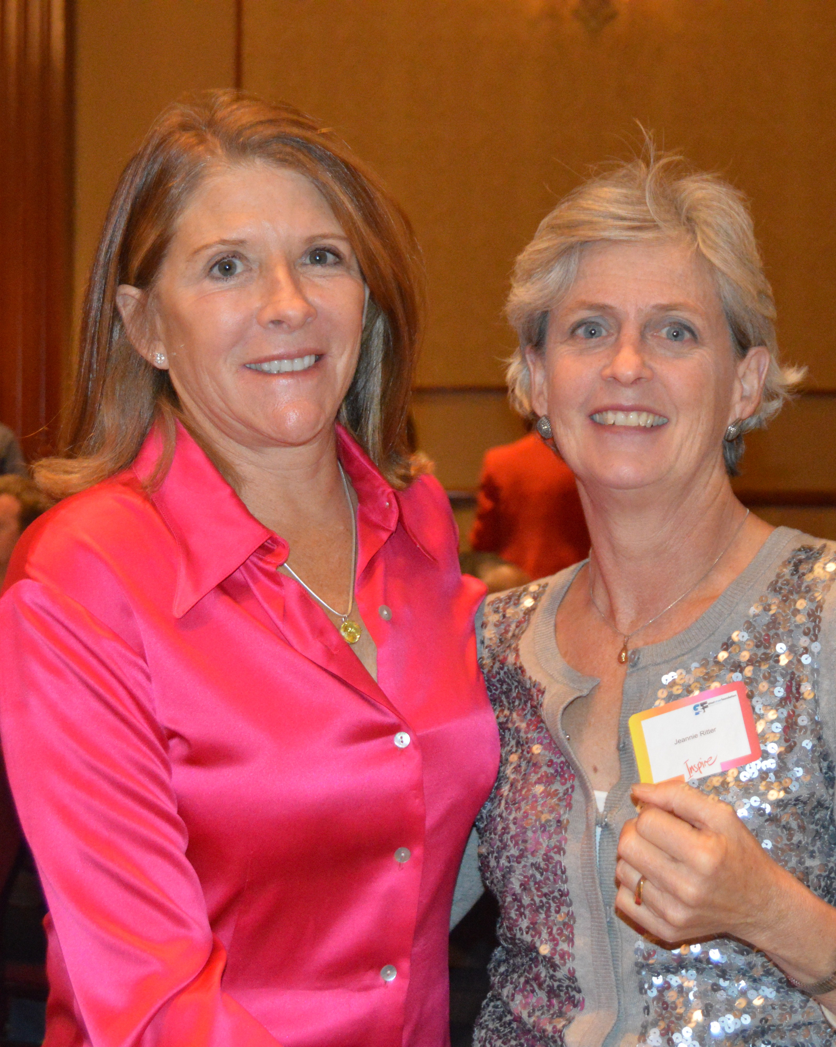 Susan McIntire (left) and former Colorado First Lady Jeannie Ritter