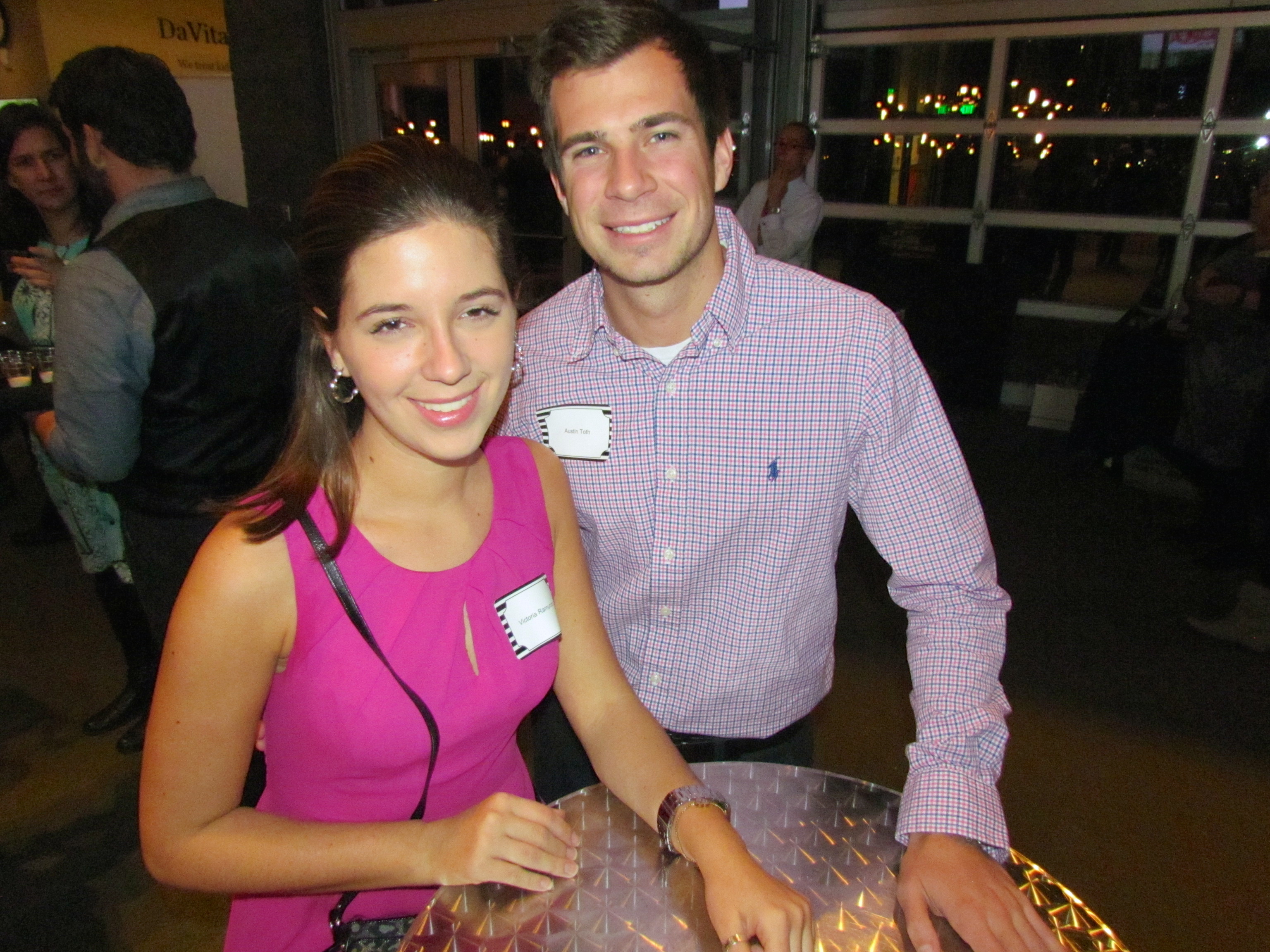 Victoria Ramunno with Austin Toth