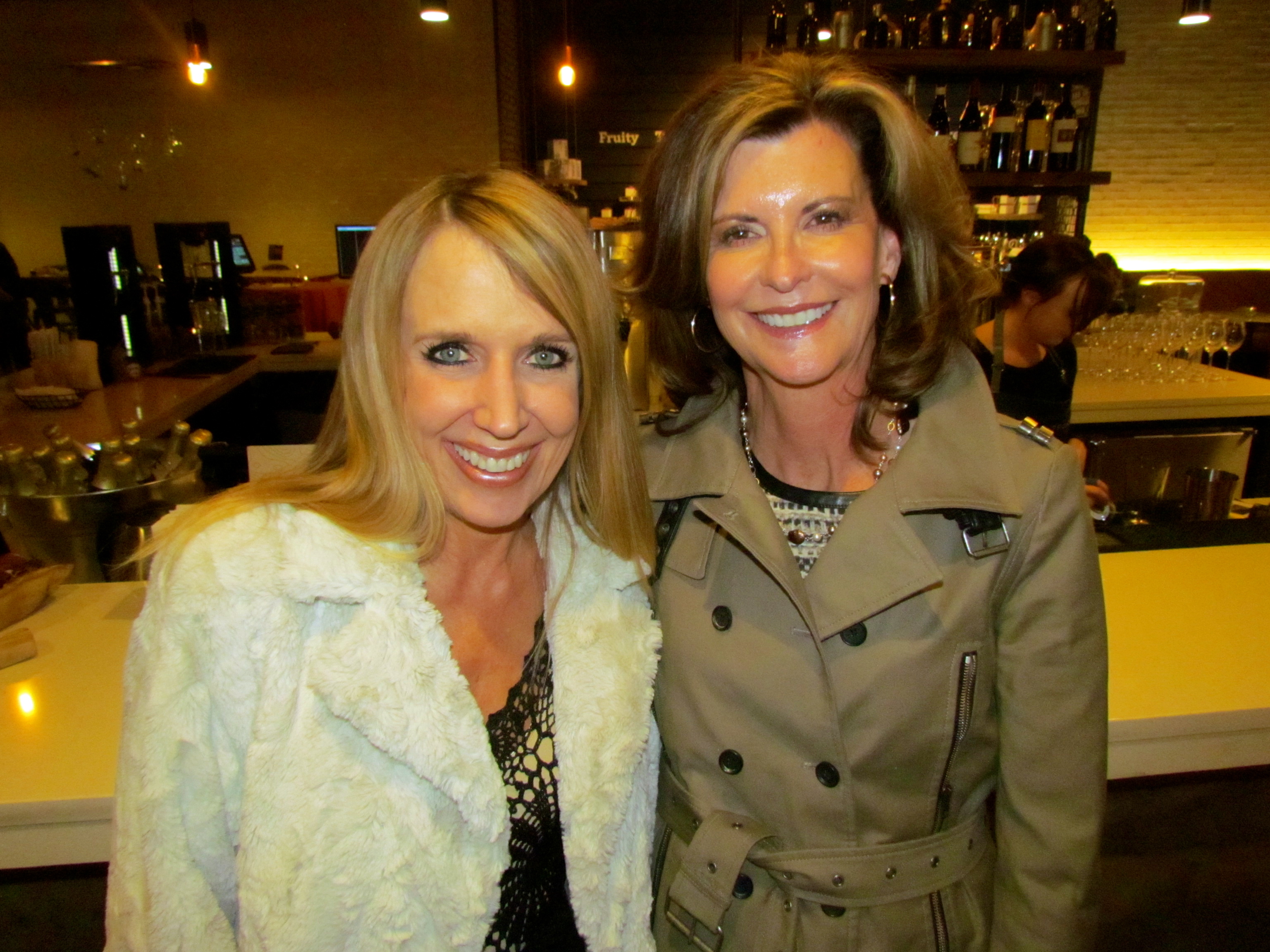 (left) Keri Christiansen and Kay Burke