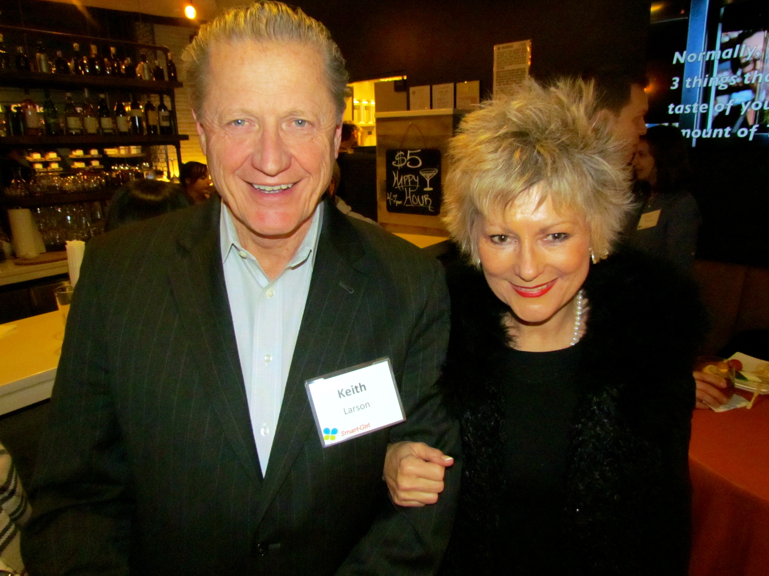 Keith Larson and Susan Stiff