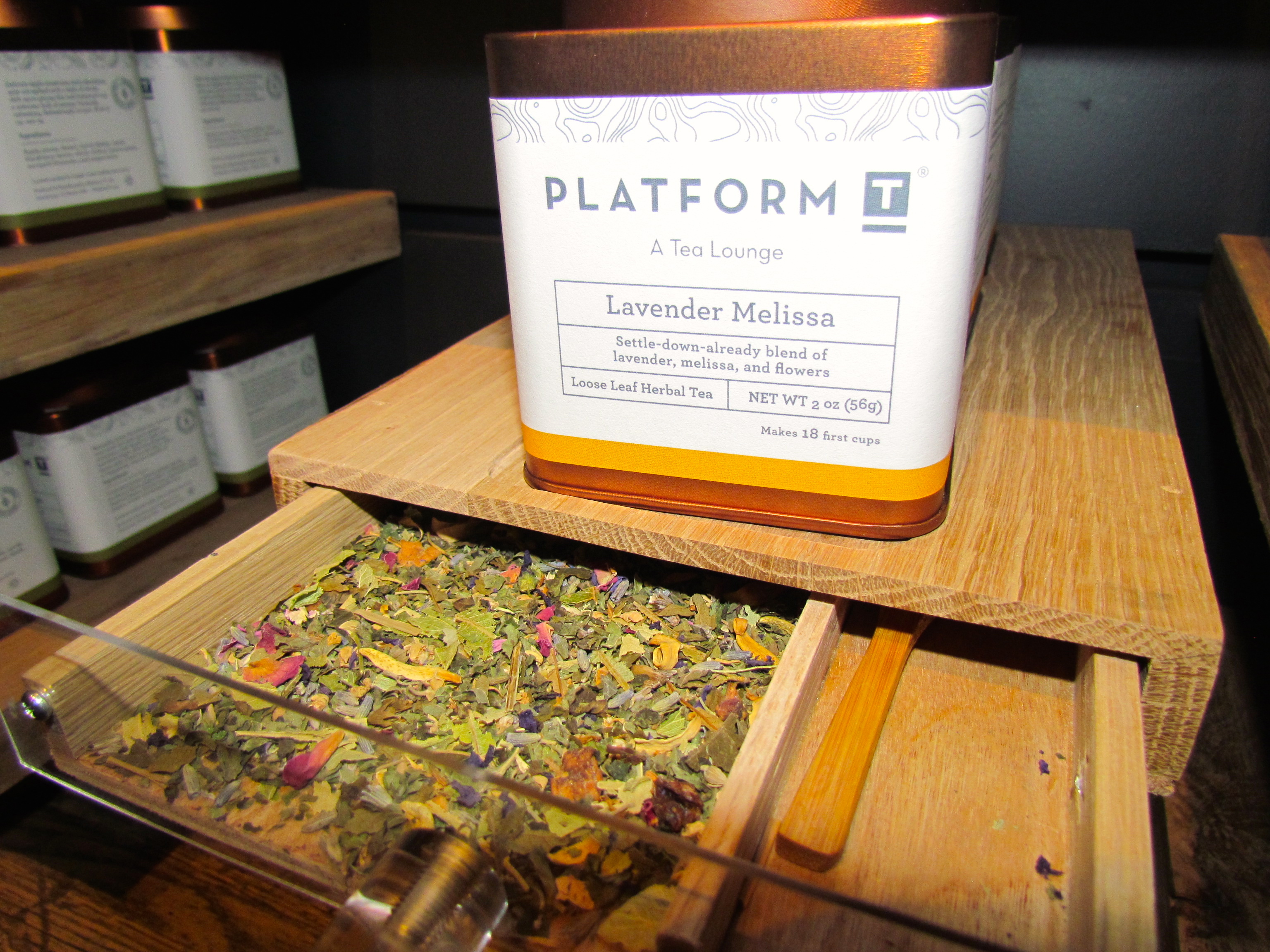 Many teas at Platform T