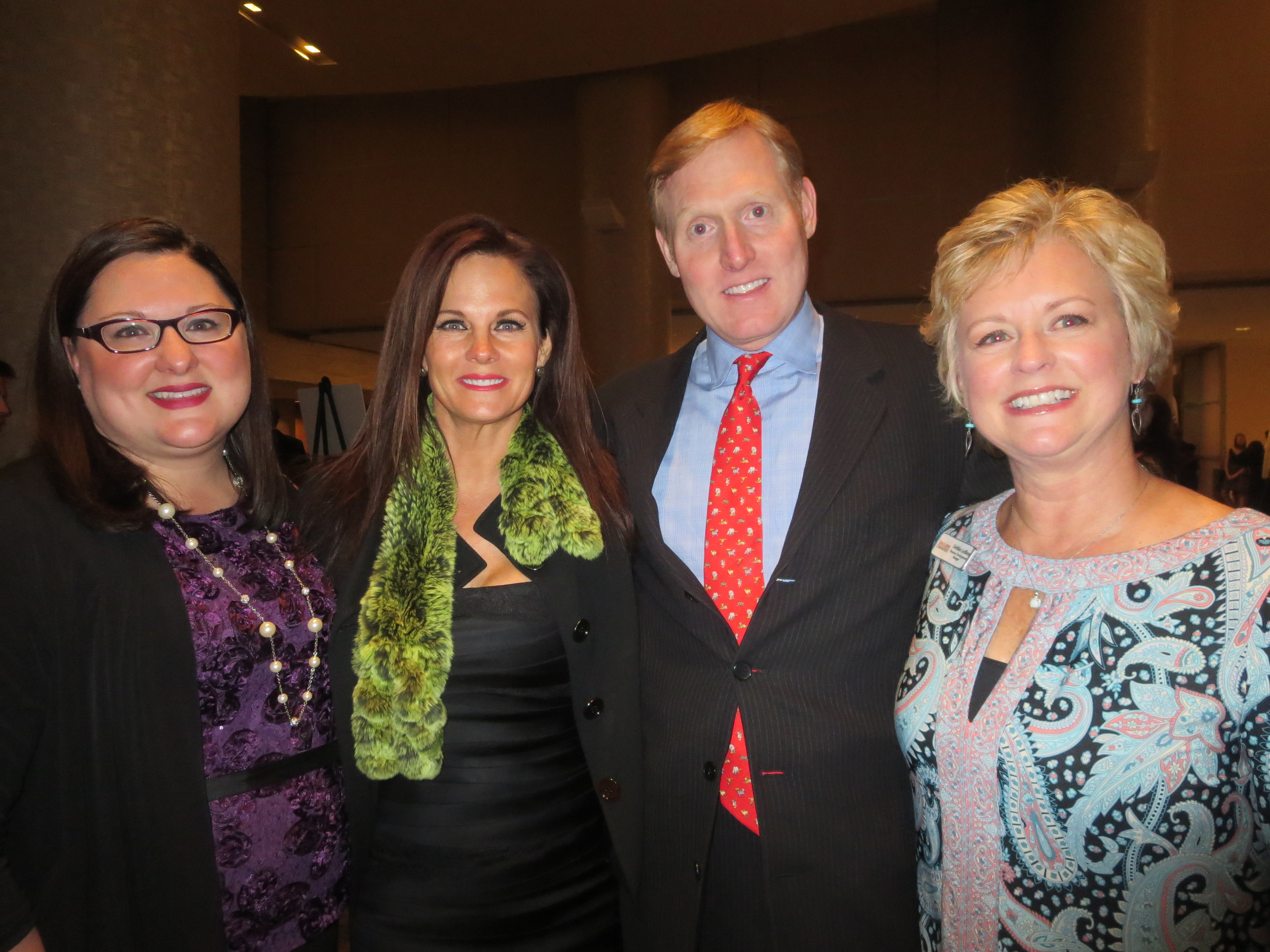 L to R: Frances Mickelson, Nicole Gampp, Michael Waters, Debbie LeBleu