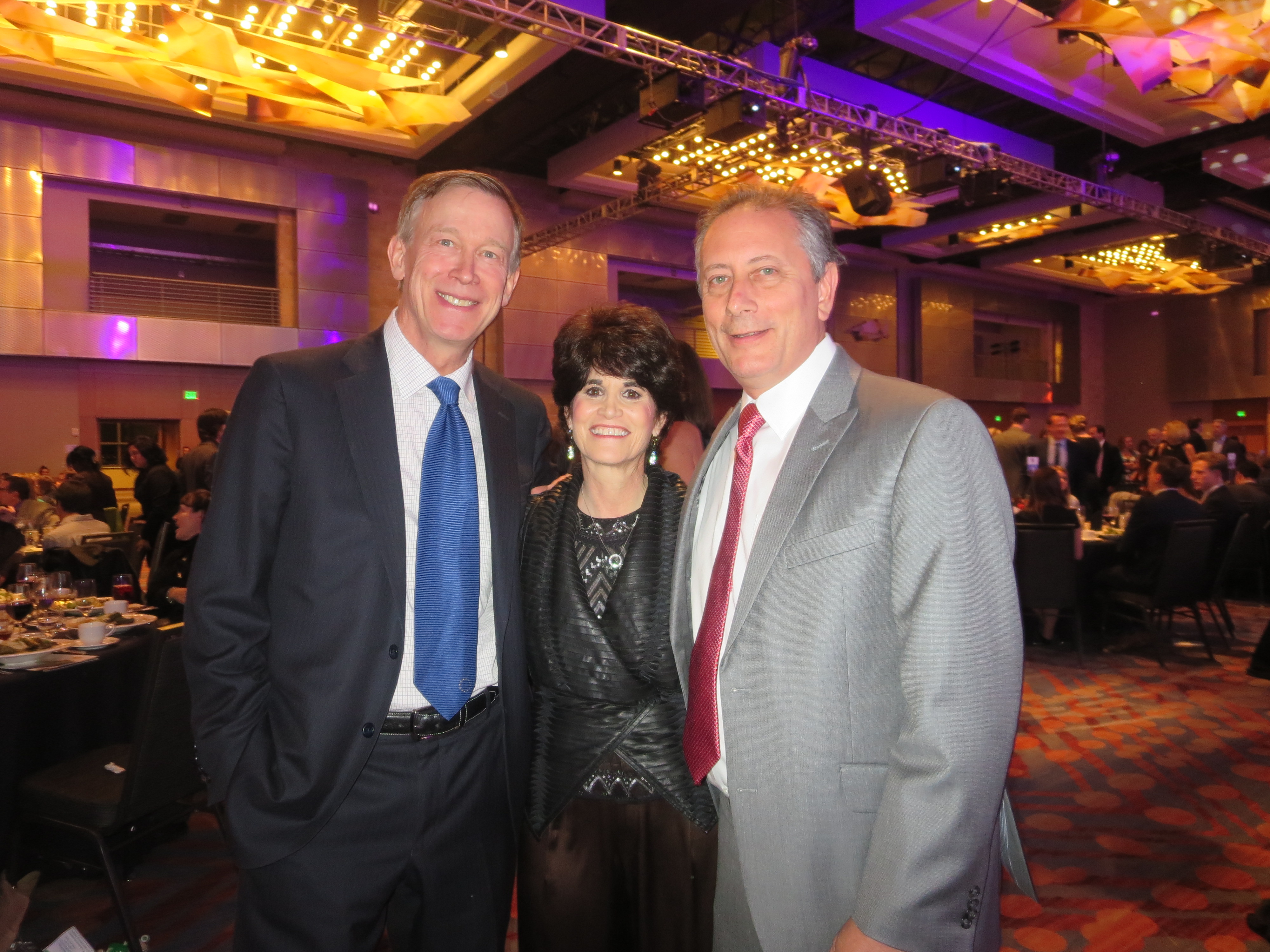 Governor John Hickenlooper, Leslie & Noel Ginsburg